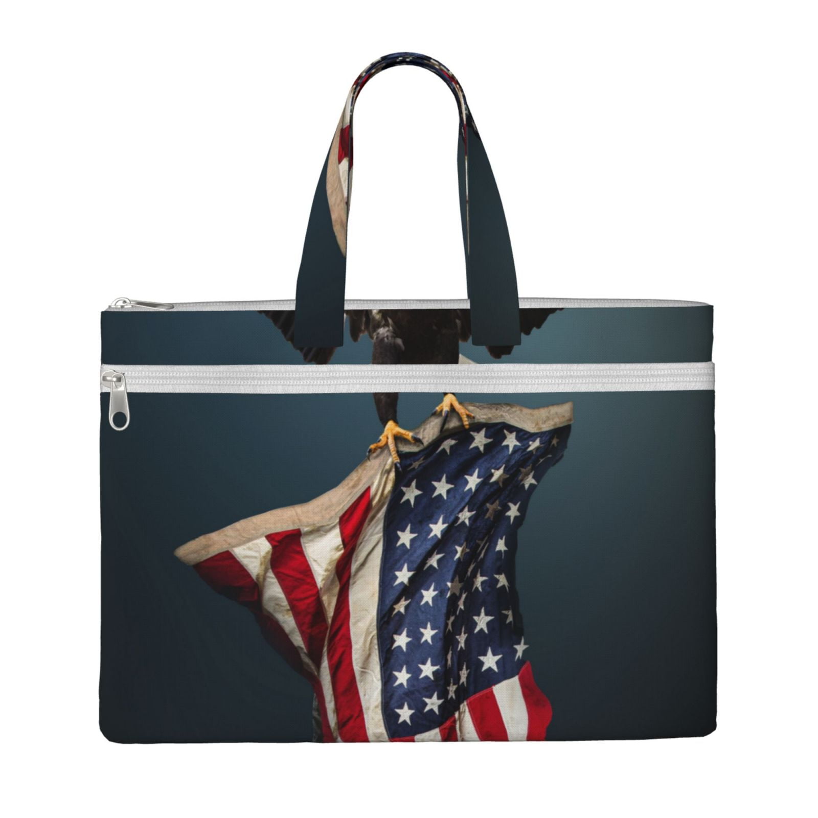 Pofeuu American Flag Print Laptop Bag Carrying - Computer Bag Laptop ...