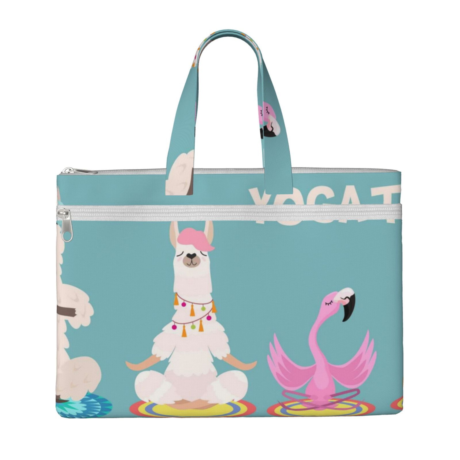 Pofeuu Animal Meditation Print Laptop Bag Carrying - Computer Bag ...