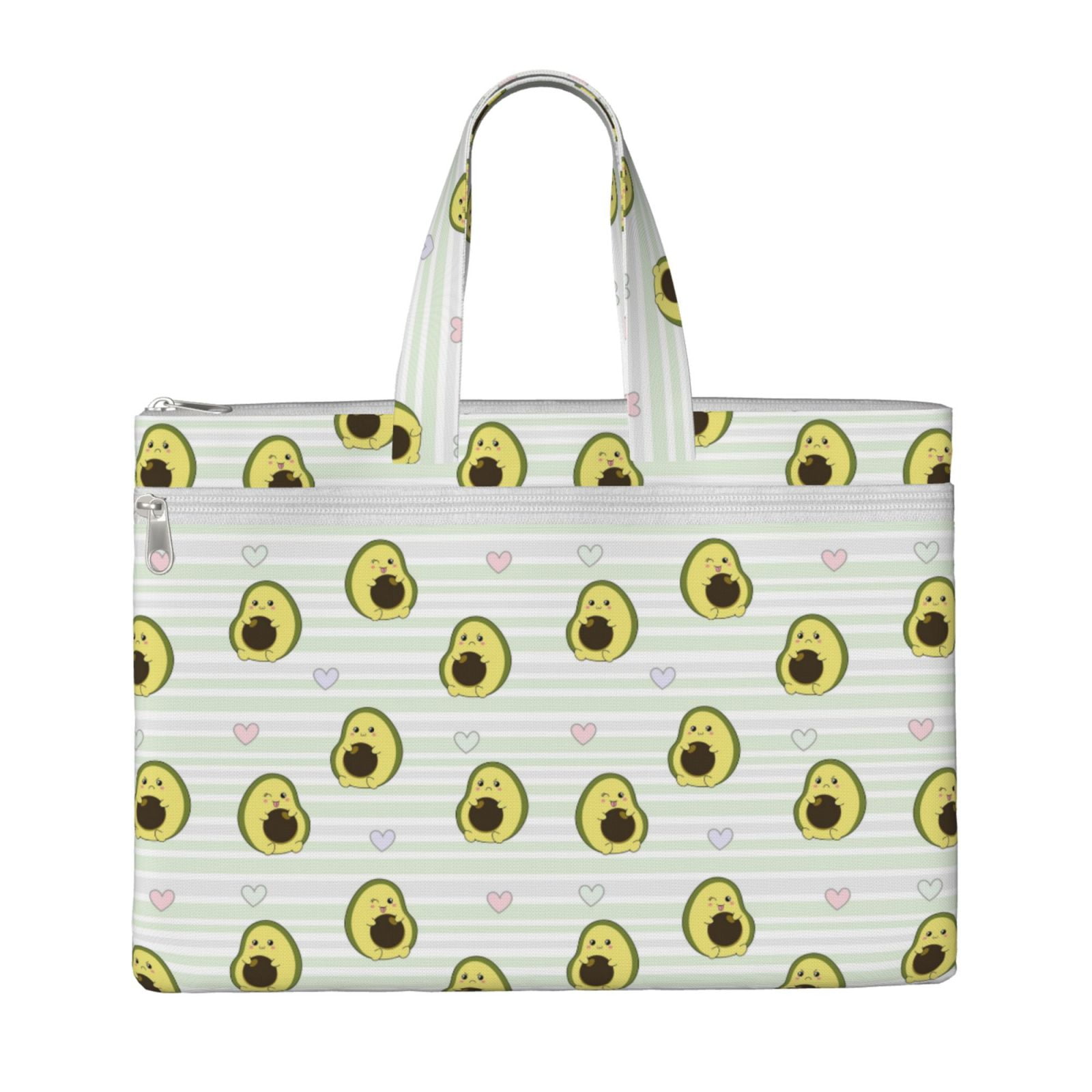 Pofeuu Avocado of a Hear Print Laptop Bag Carrying - Computer Bag ...