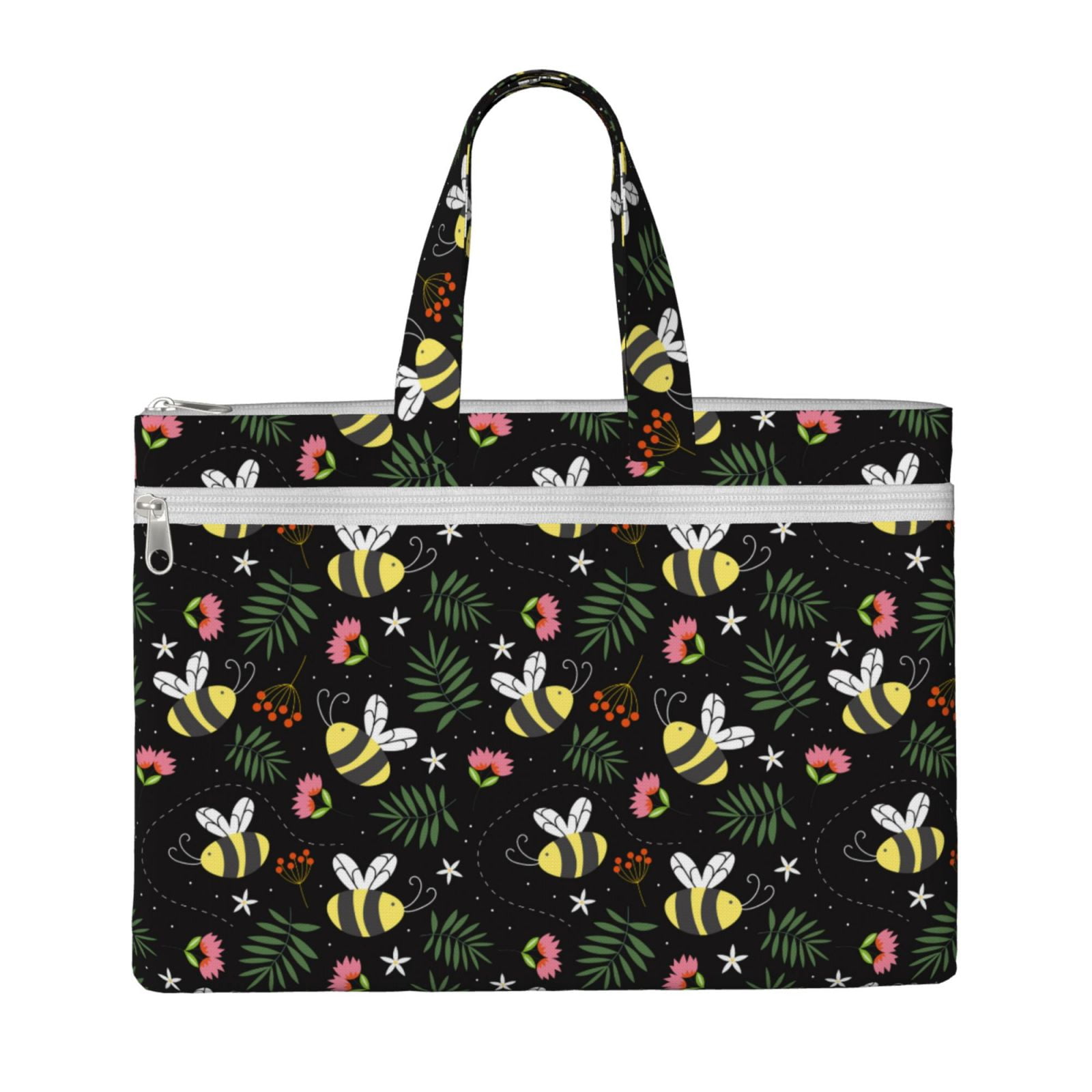 Pofeuu Bees Print Laptop Bag Carrying - Computer Bag Laptop Case ...