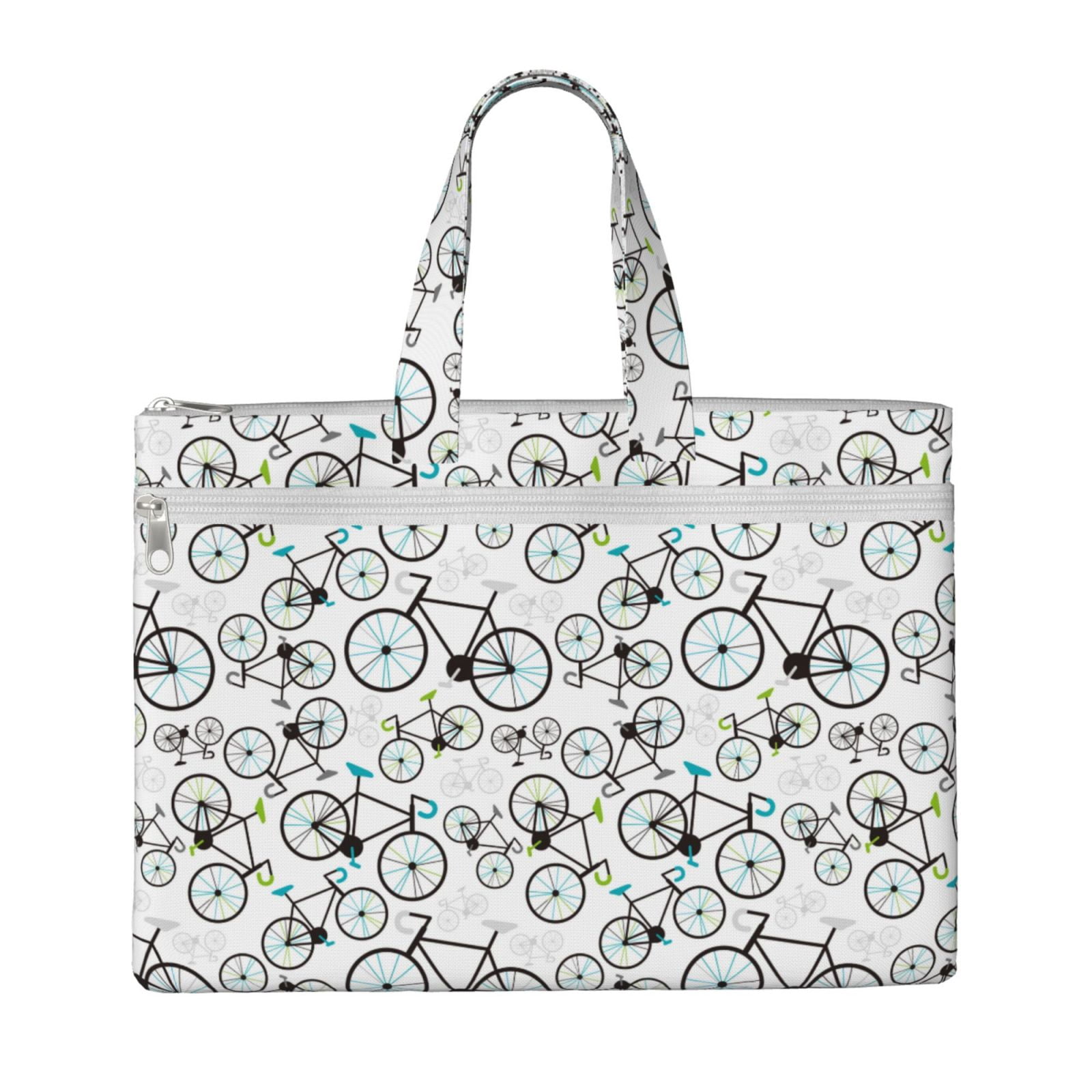 Pofeuu Bicycle Print Laptop Bag Carrying - Computer Bag Laptop Case ...