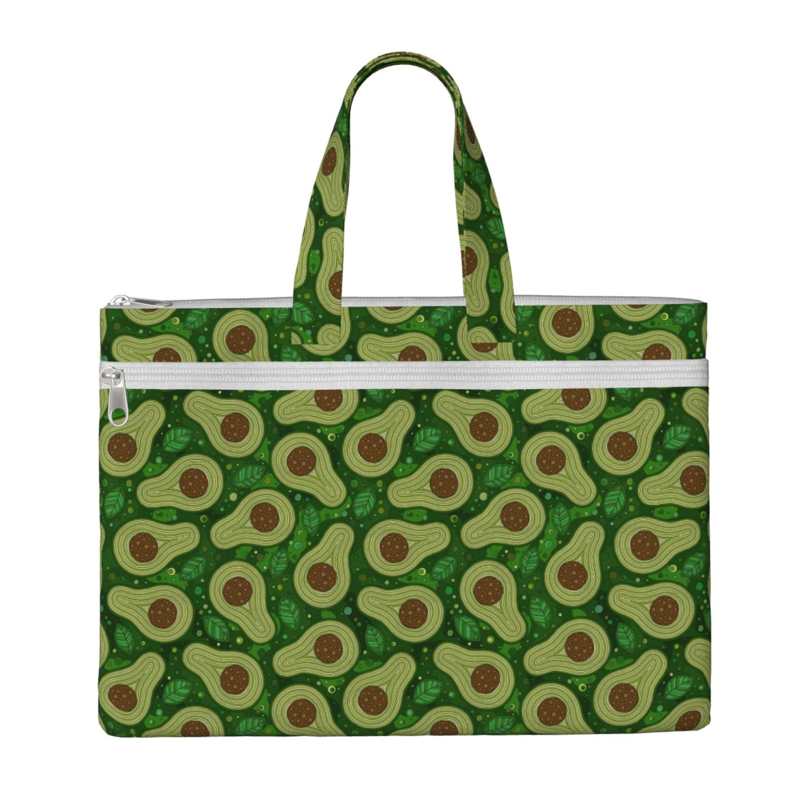 Pofeuu Big Colorful Avocados Print Laptop Bag Carrying - Computer Bag ...