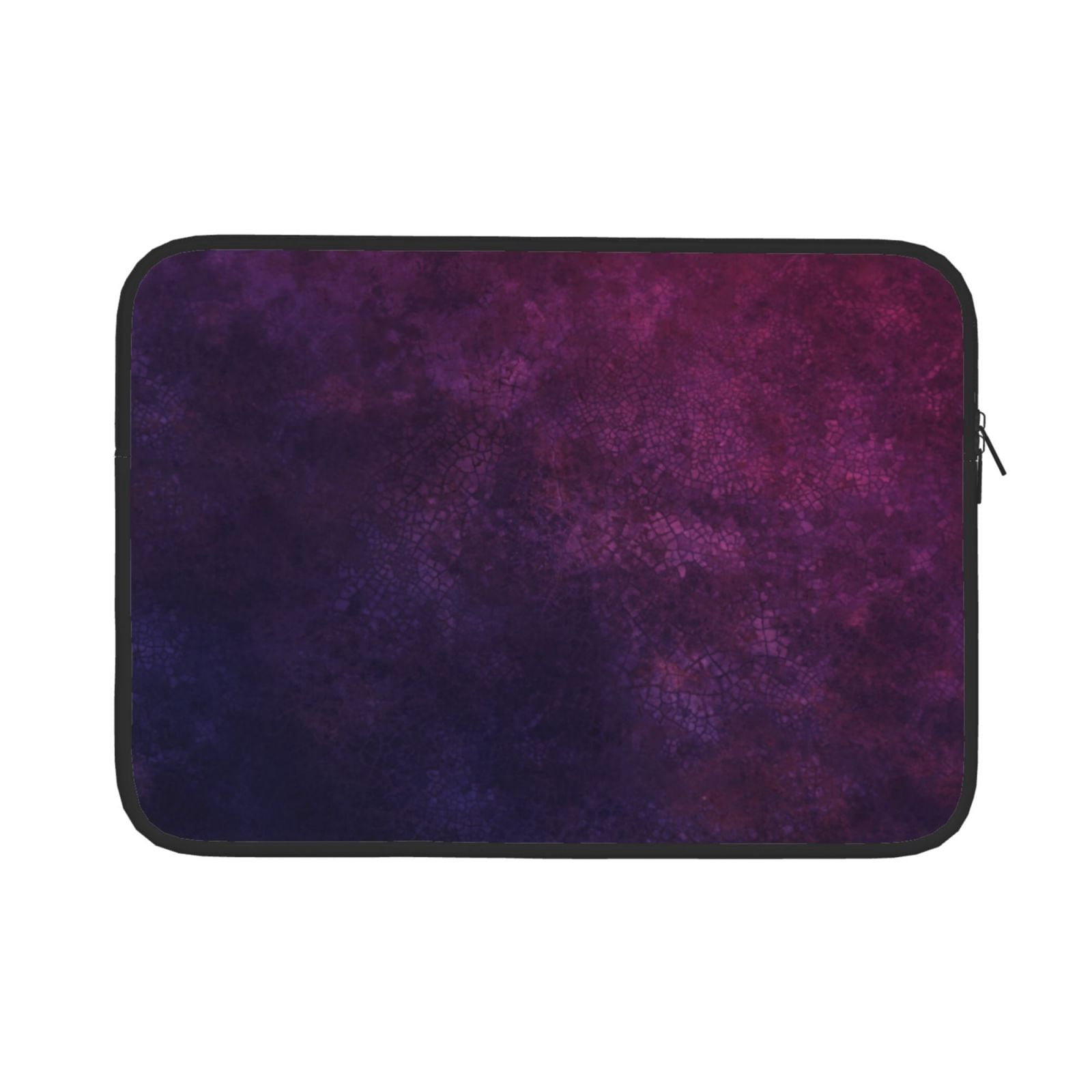 Pofeuu Black Dark Blue Purple Print Laptop Carrying Case,13-15-Inch Laptop and Tablet, Sleek ...