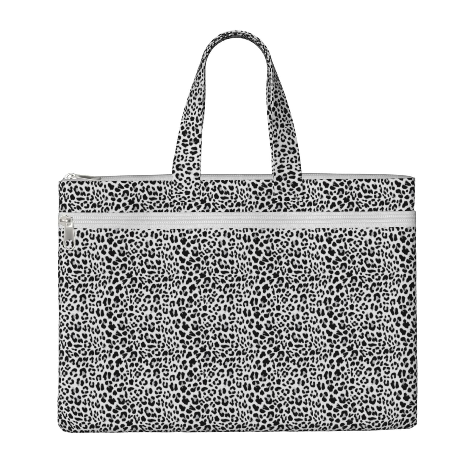 Pofeuu Black Leopard Print Laptop Bag Carrying - Computer Bag Laptop ...