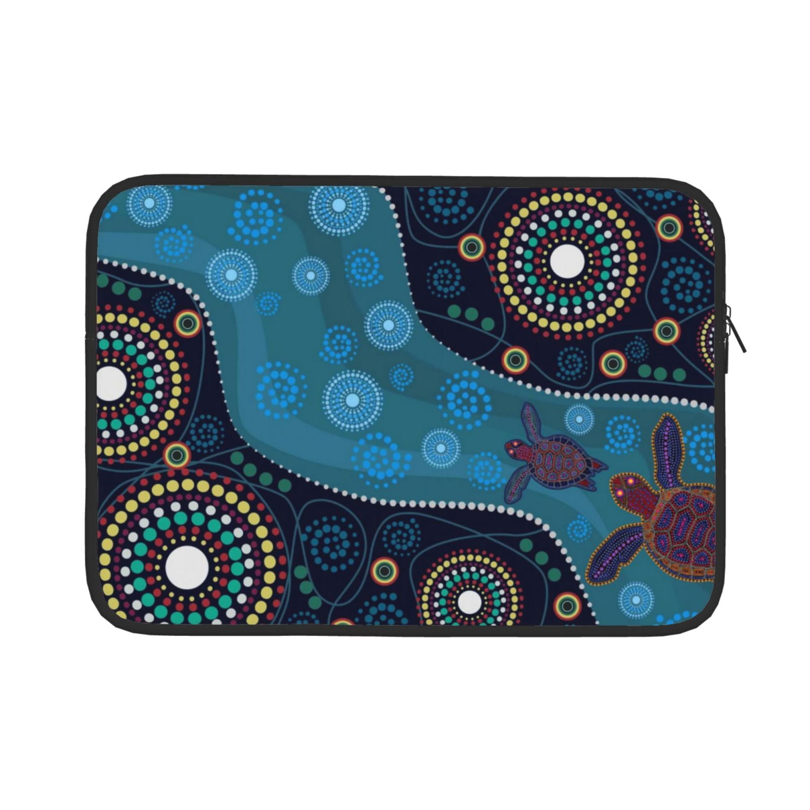 Pofeuu Bohemian Turtle Print Laptop Carrying Case,13-15-Inch Laptop and ...