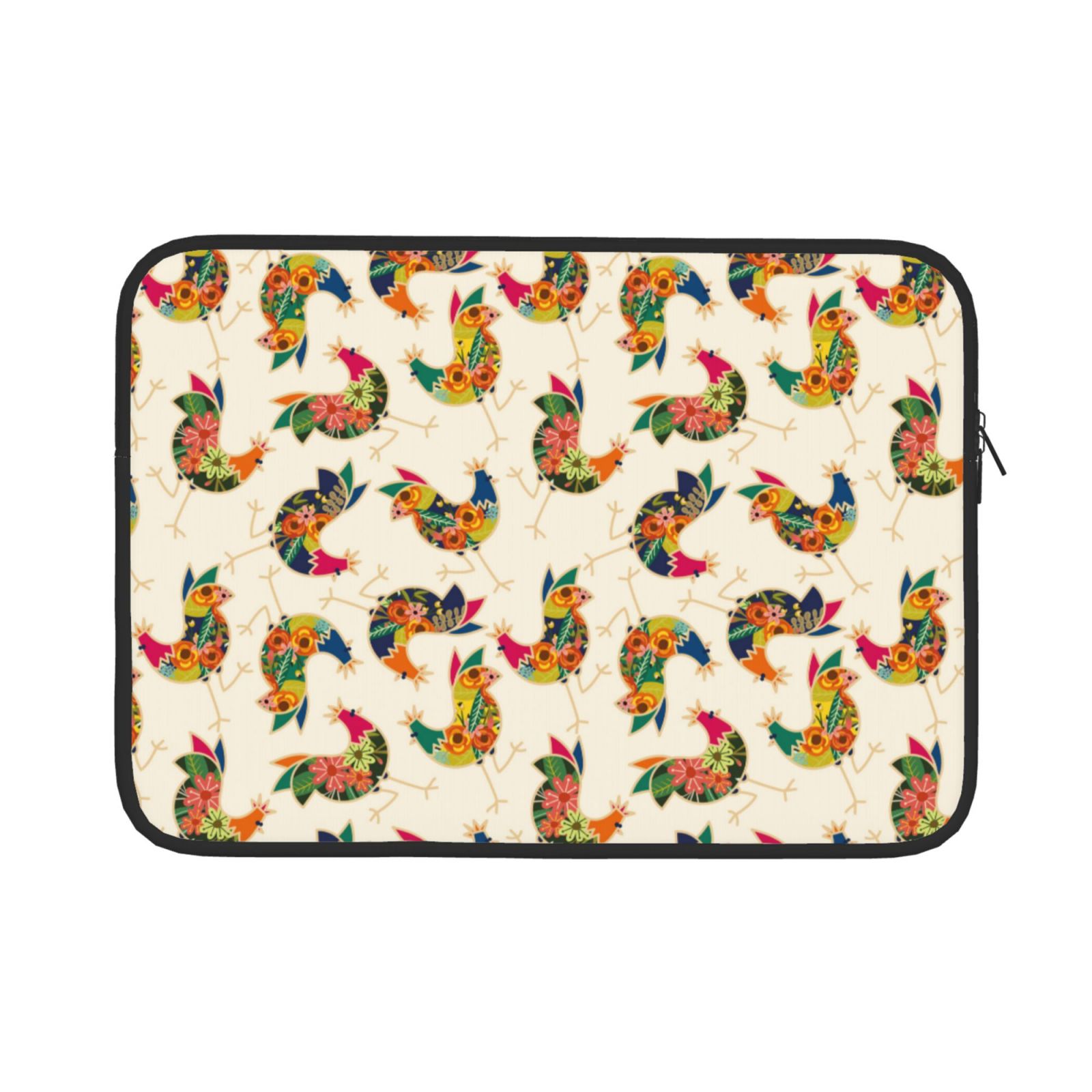 Pofeuu Boho Chicken Print Laptop Carrying Case,13-15-Inch Laptop and ...