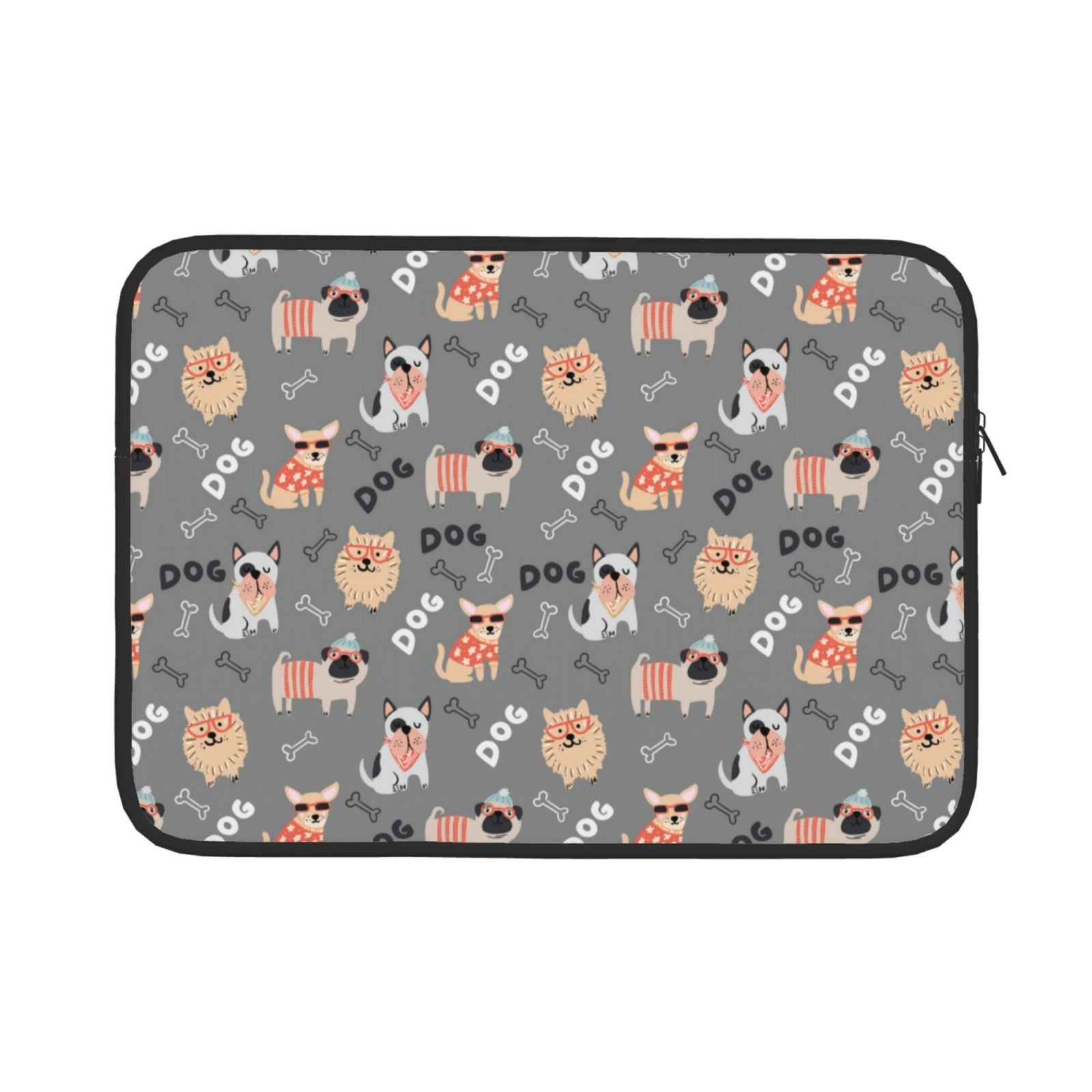 Pofeuu Bulldog Print Laptop Carrying Case,13-15-Inch Laptop and Tablet ...