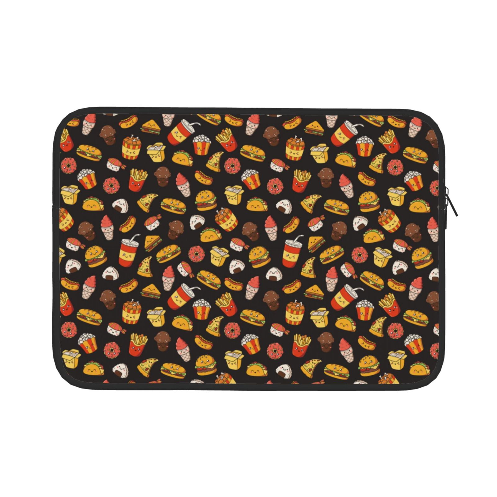 Pofeuu Burger Fries Print Laptop Carrying Case,13-15-Inch Laptop and ...