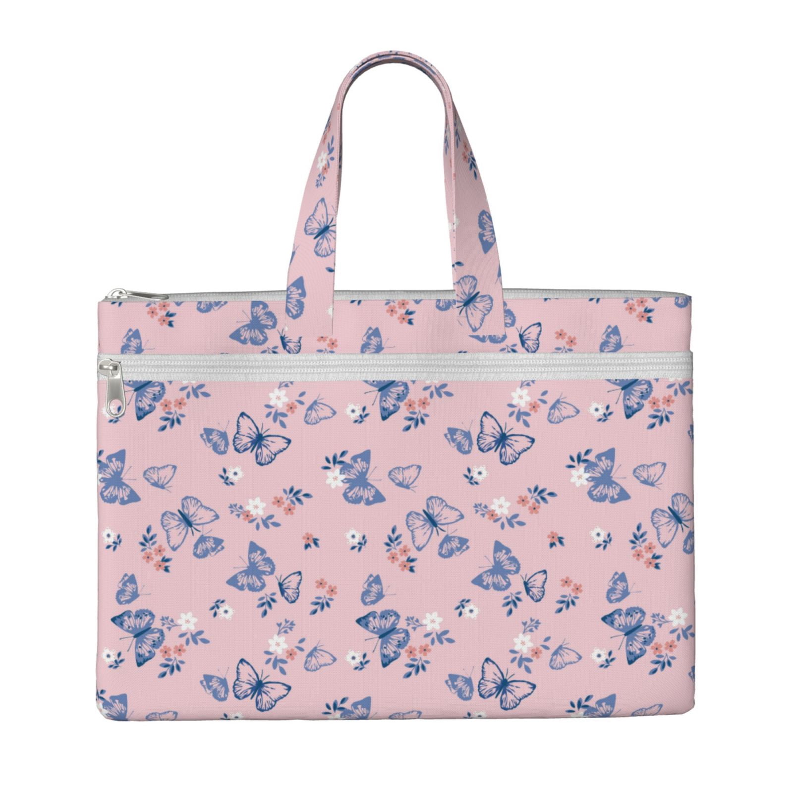 Pofeuu Butterfly Print Laptop Bag Carrying - Computer Bag Laptop Case ...