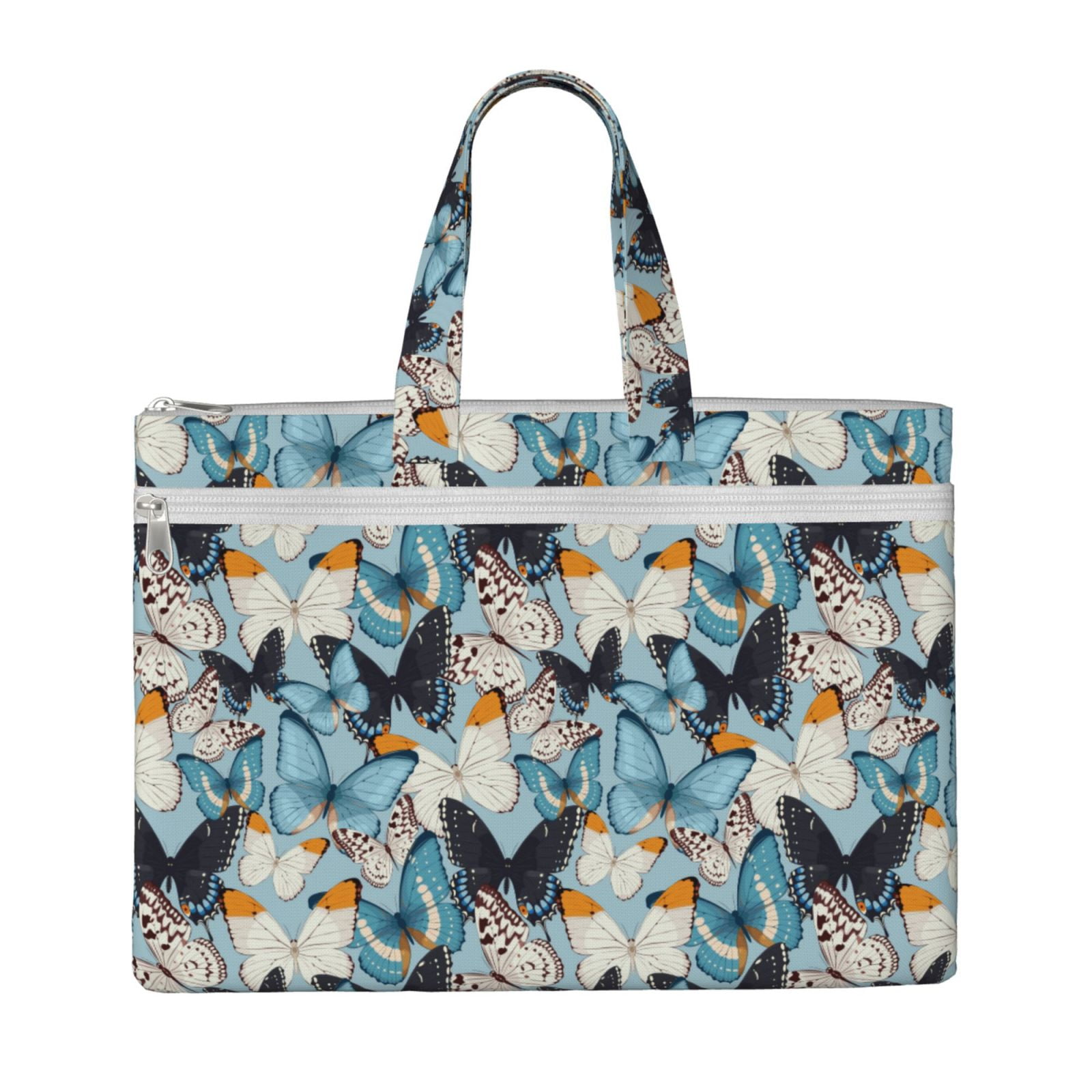 Pofeuu Butterflys Print Laptop Bag Carrying - Computer Bag Laptop Case ...