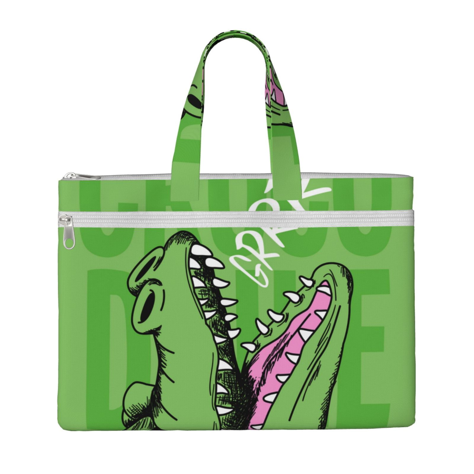 Pofeuu CROCODILE HEAD Print Laptop Bag Carrying - Computer Bag Laptop ...