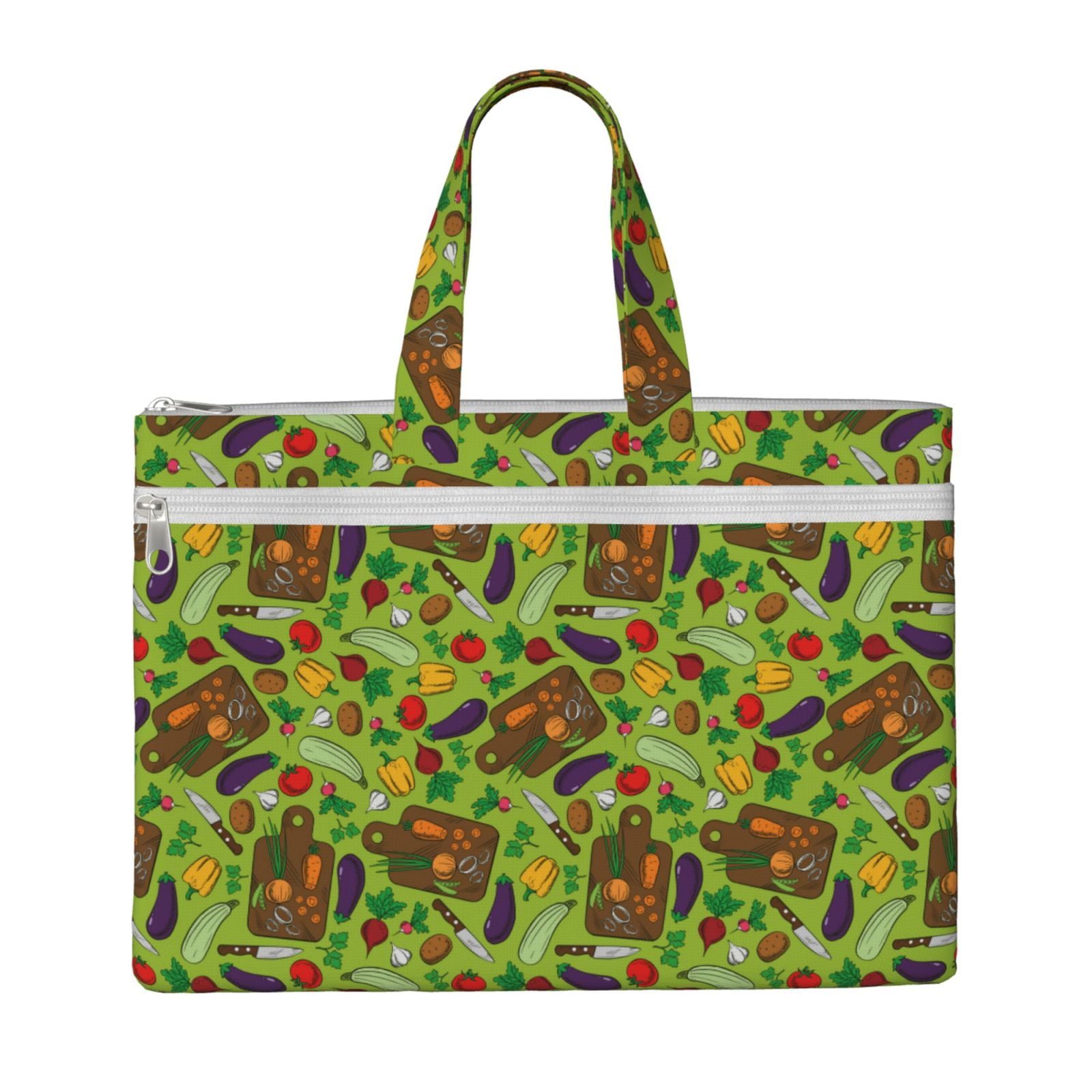 Pofeuu Carrot Eggplant Print Laptop Bag Carrying - Computer Bag Laptop ...