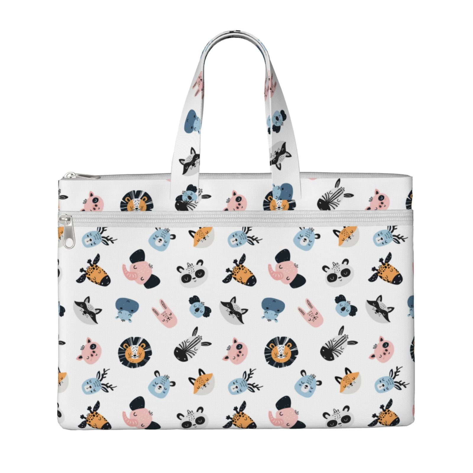 Pofeuu Cartoon Animals Print Laptop Bag Carrying - Computer Bag Laptop ...