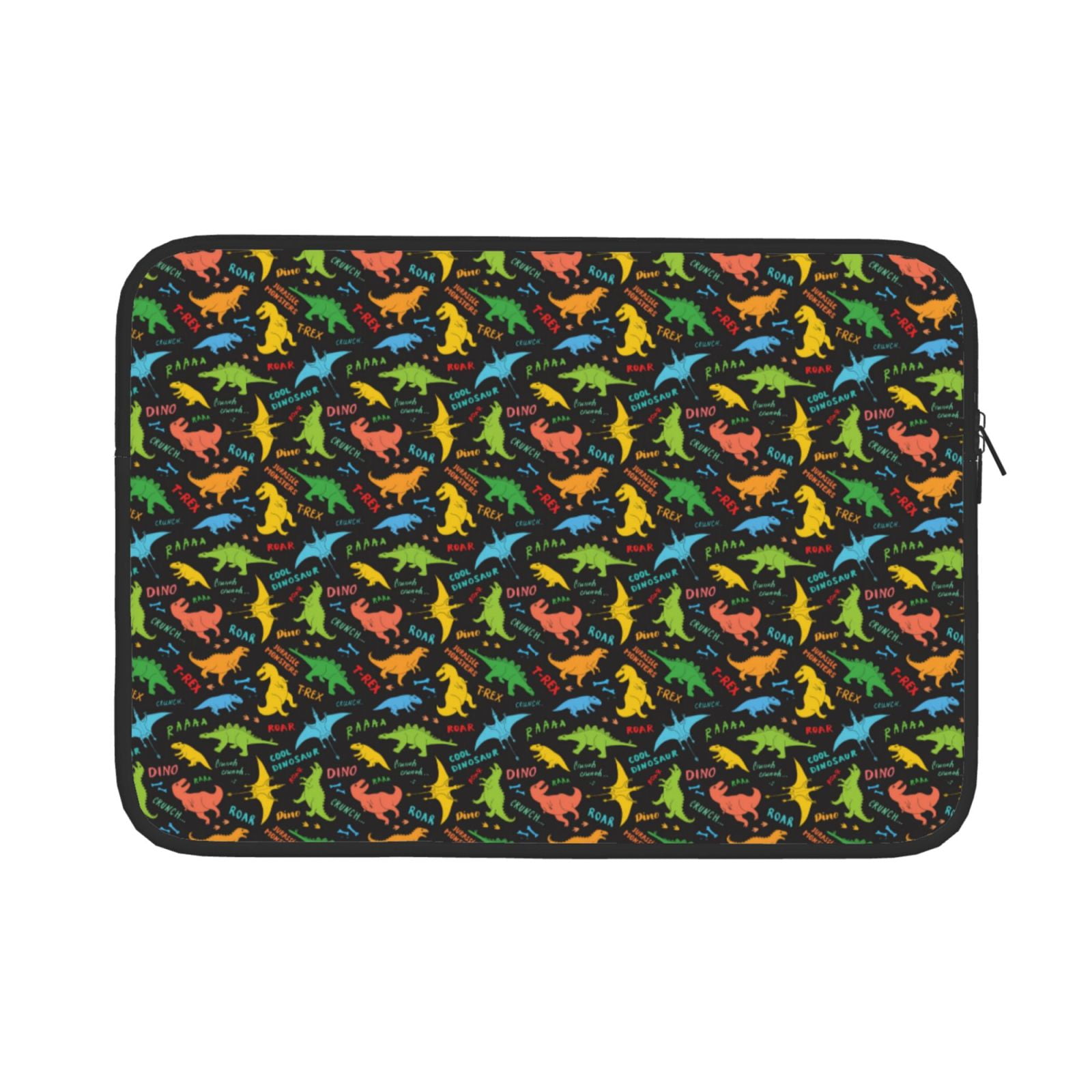 Pofeuu Cartoon Dino Print Laptop Carrying Case,13-15-Inch Laptop and ...