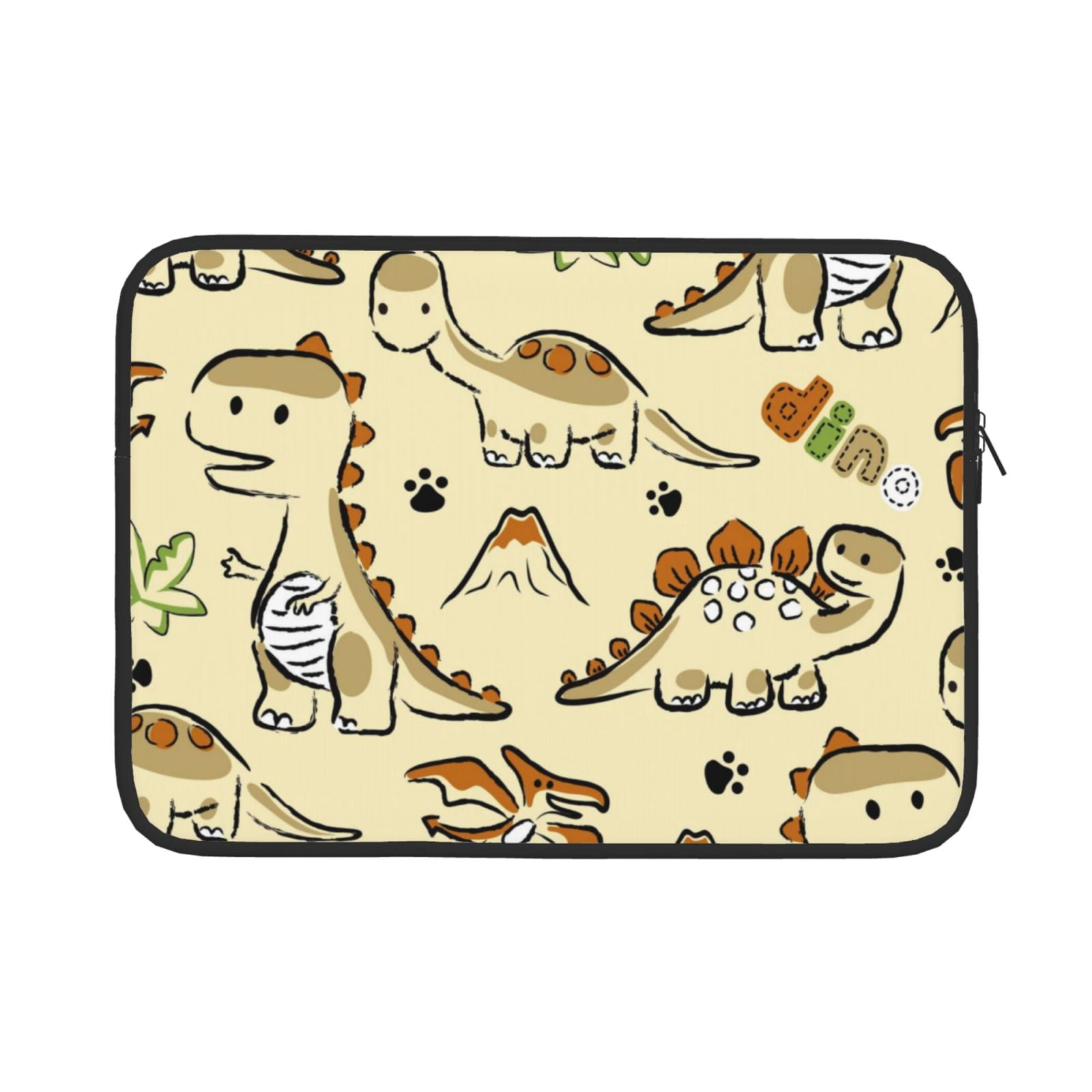 Pofeuu Cartoon Dinosaurs Print Laptop Carrying Case,13-15-Inch Laptop ...