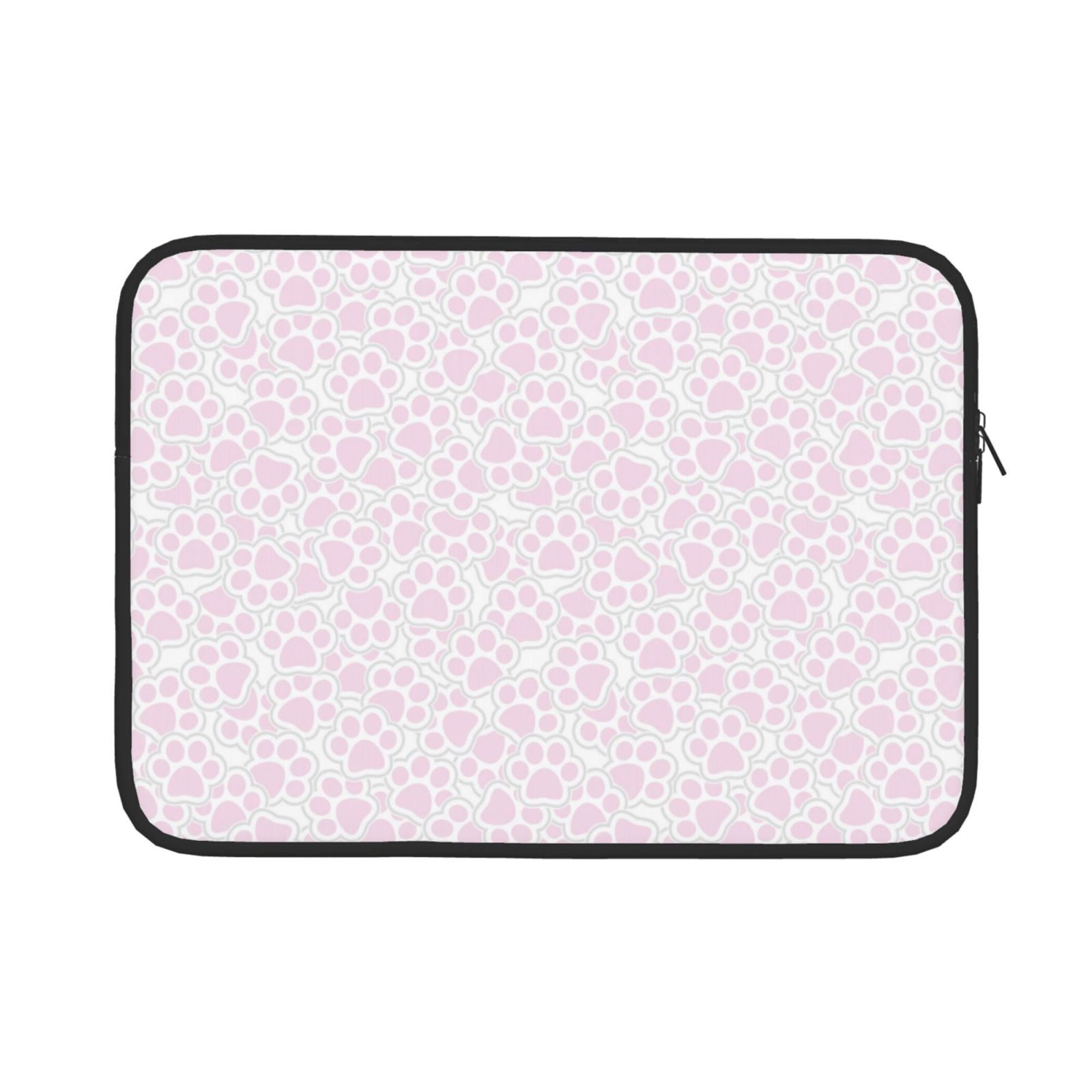 Pofeuu Cat Paw Print Laptop Carrying Case,13-15-Inch Laptop and Tablet, Sleek Design, Durable ...