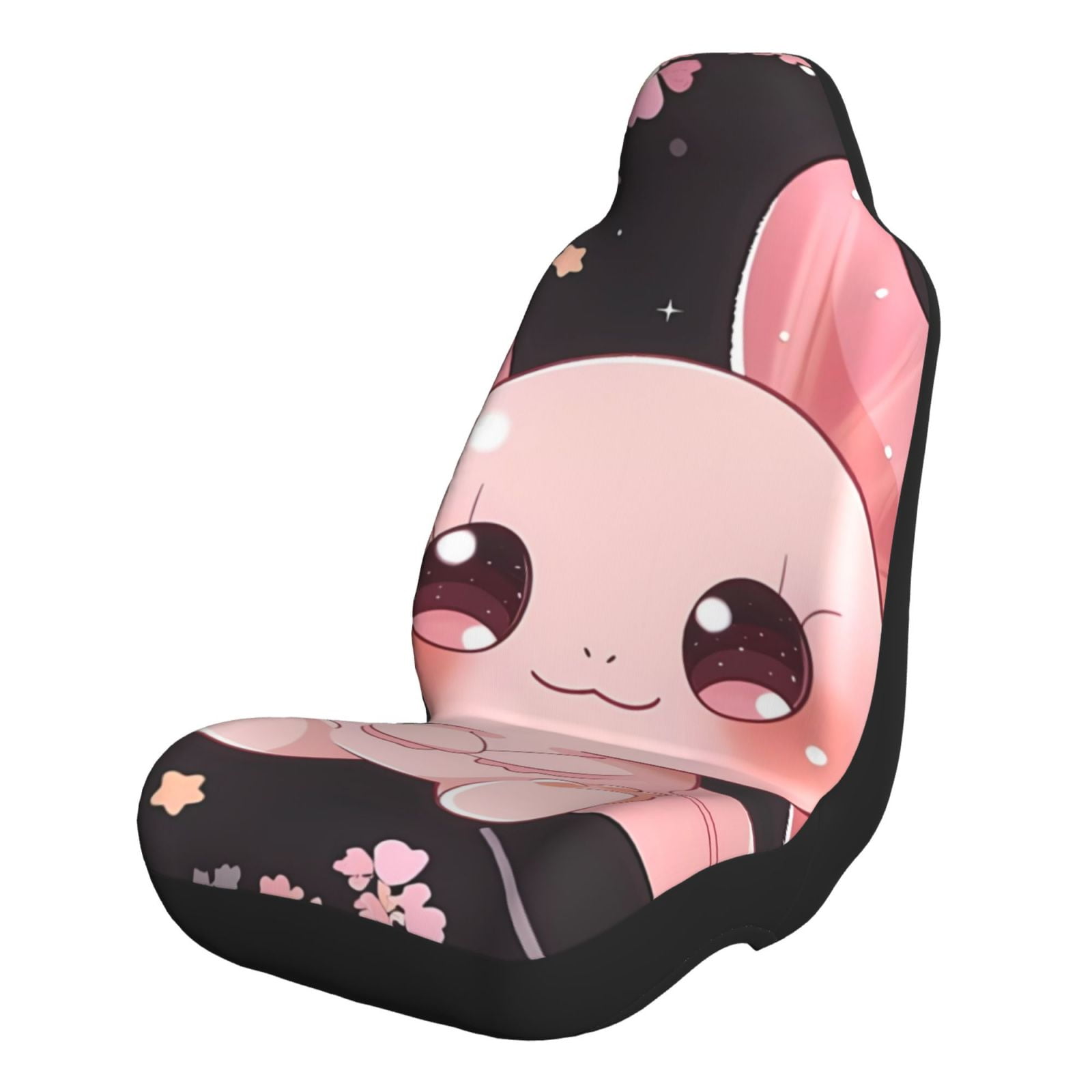 Pofeuu Chibi Axolotl Sakura Fantasy Print Automotive Car Seat Covers ...