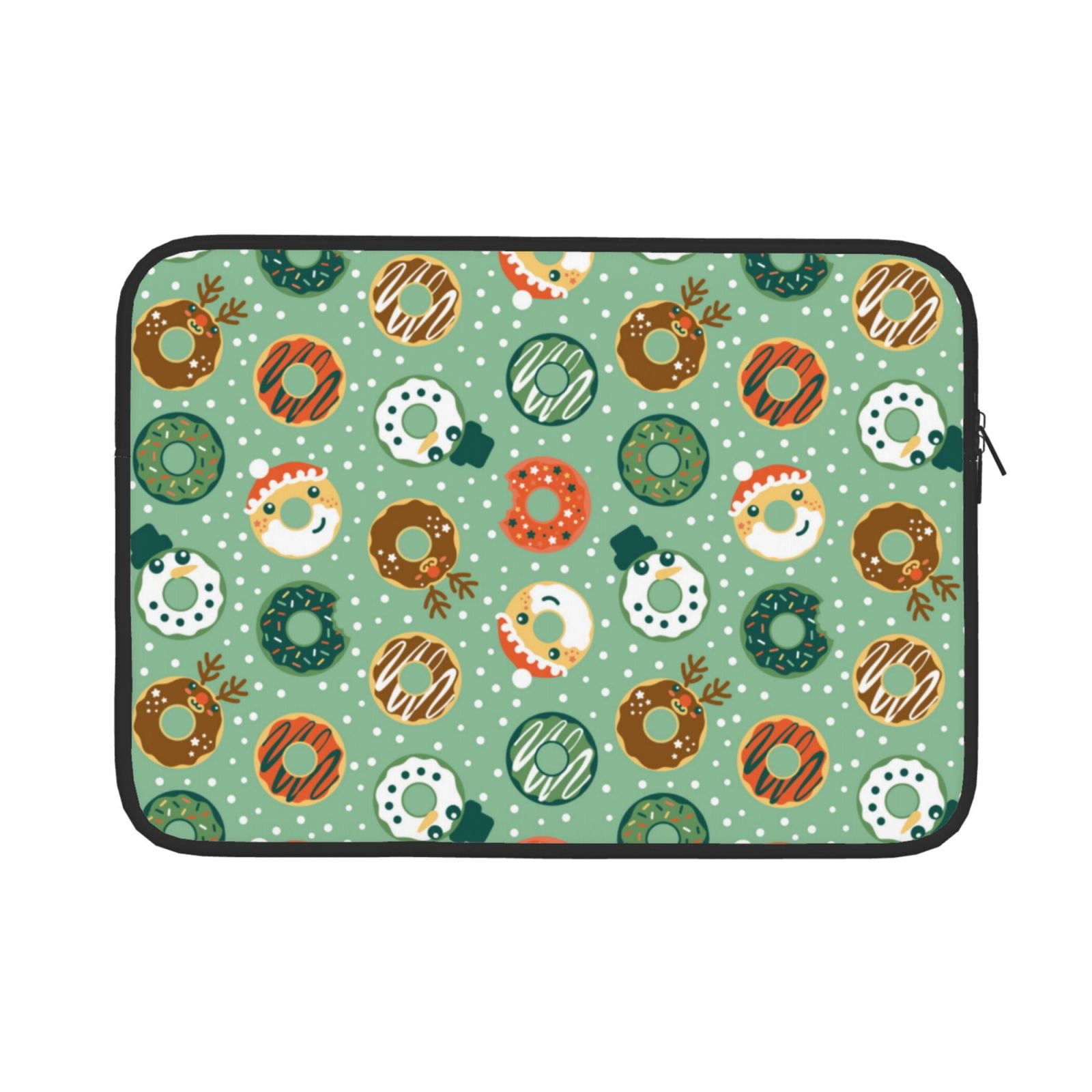 Pofeuu Christmas Donuts Print Laptop Carrying Case,13-15-Inch Laptop ...