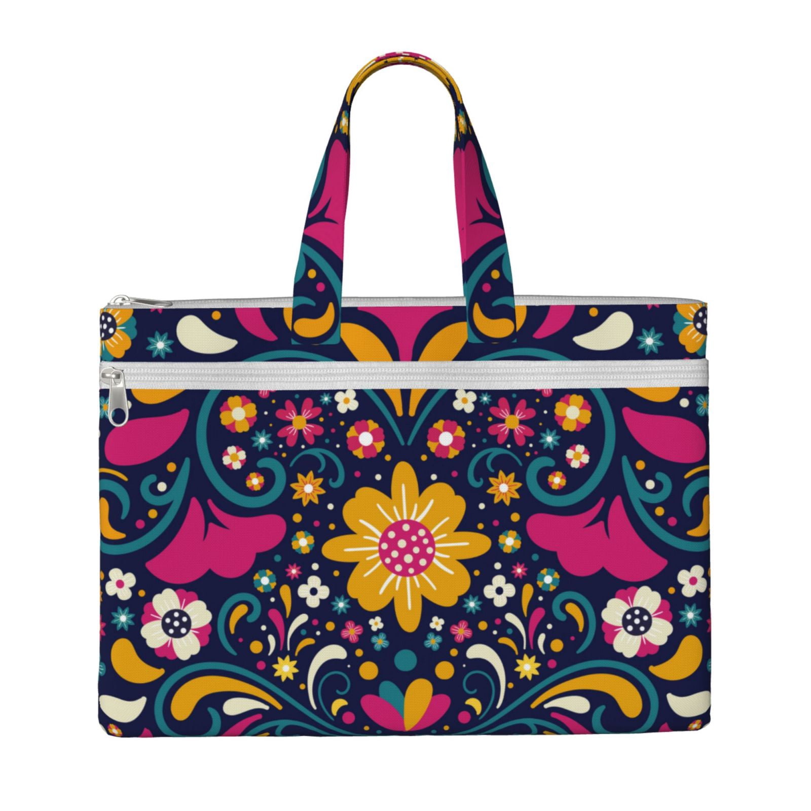 Pofeuu Cinco De Mayo Floral Print Laptop Bag Carrying - Computer Bag ...