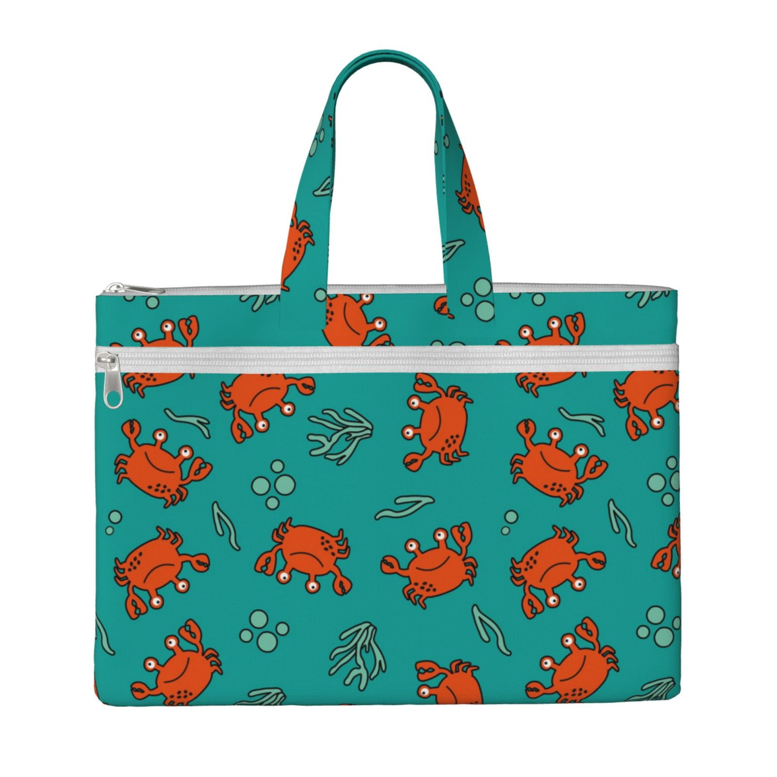 Pofeuu Colorful Crab Print Laptop Bag Carrying - Computer Bag Laptop ...
