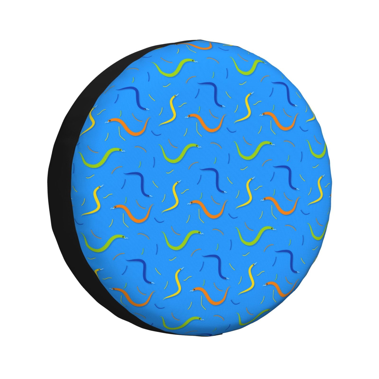 Pofeuu Colorful Snake Print Spare Tire Wheel Cover for Car Truck SUV ...