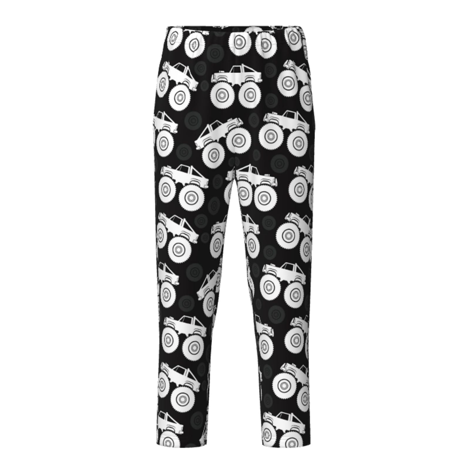 Pofeuu Cool Car Print Teenagers' Pajama Pants, Soft Lounge Pajama Pants ...