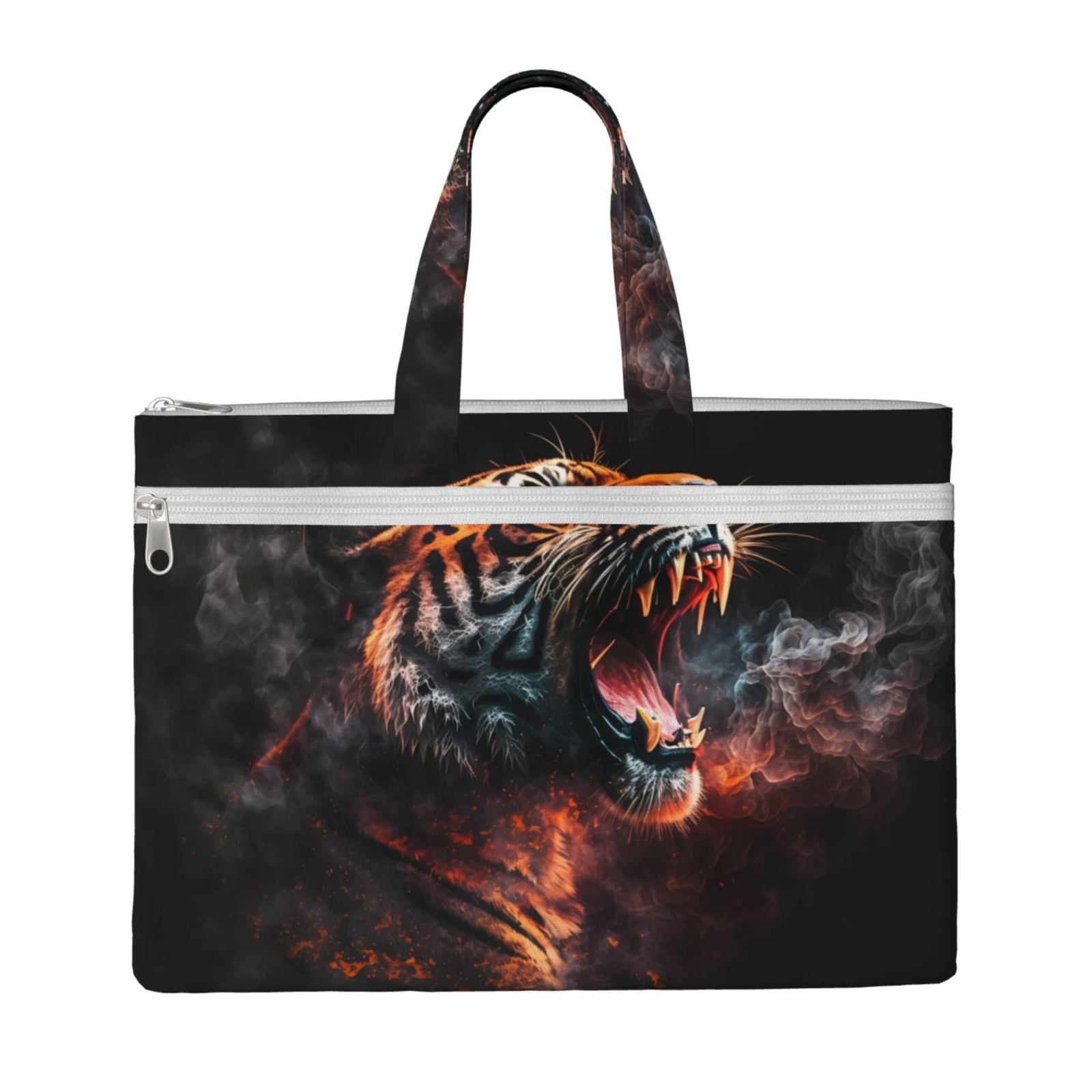 Pofeuu Cool Tiger Print Laptop Bag Carrying - Computer Bag Laptop Case ...