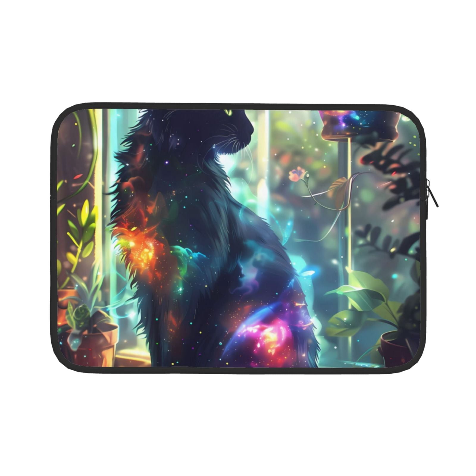 Pofeuu Cosmic Cat In Window Print Laptop Carrying Case,13-15-Inch ...