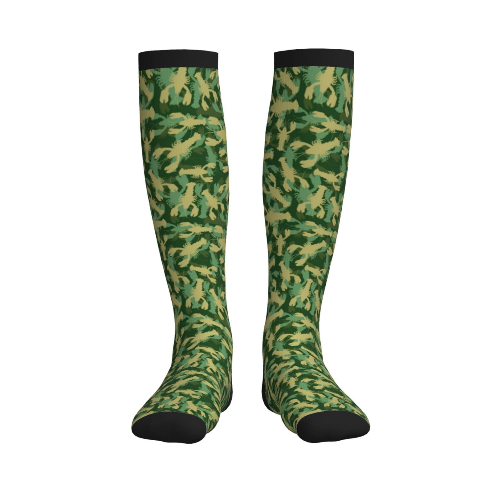 Pofeuu Crayfish Army Print Compression Socks for Women & Men ...