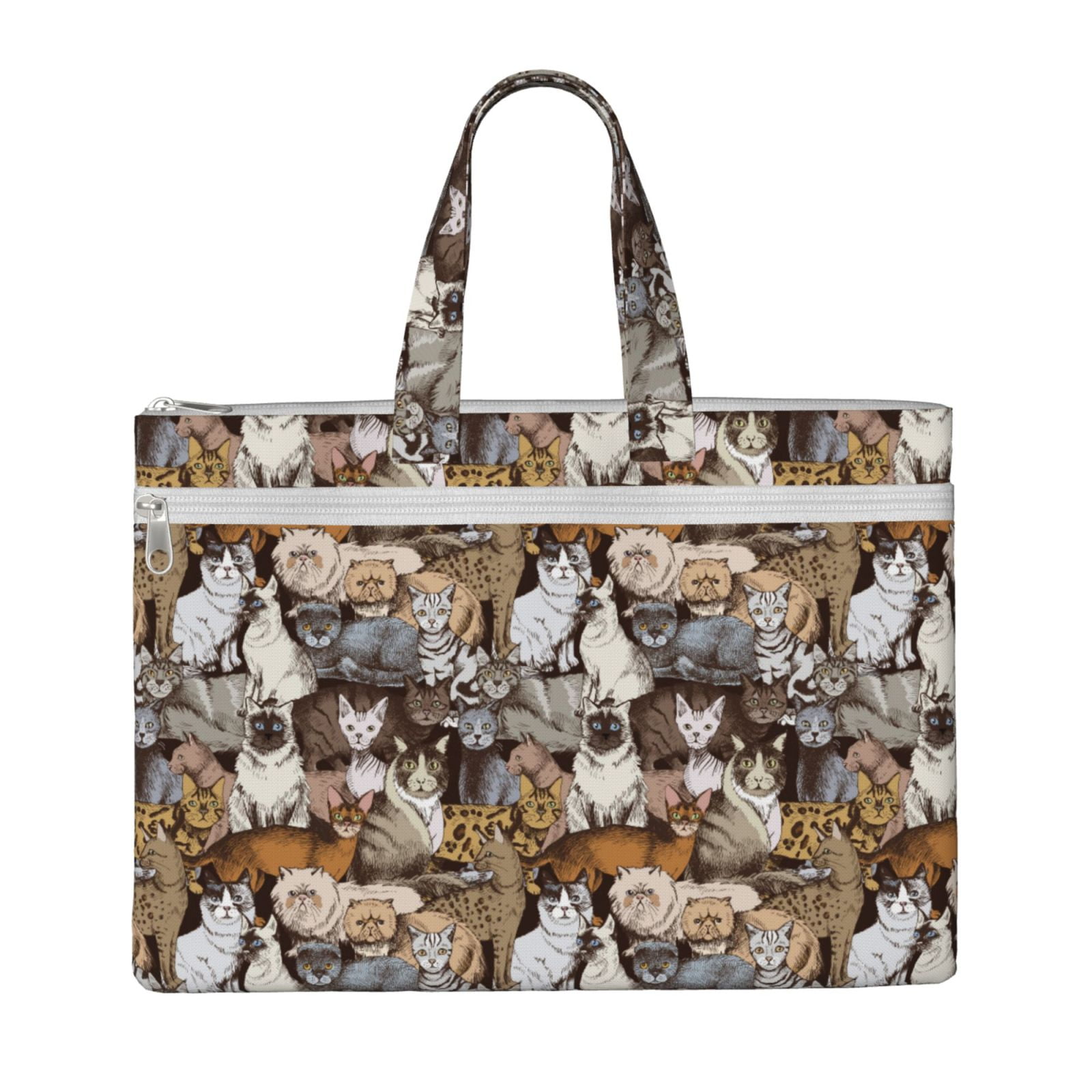Pofeuu Cut Cats Print Laptop Bag Carrying - Computer Bag Laptop Case ...