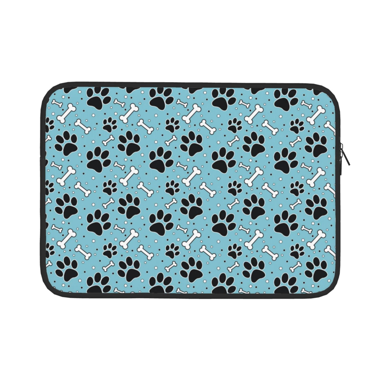 Pofeuu Cute Dog Footprints Print Laptop Carrying Case,13-15-Inch Laptop ...