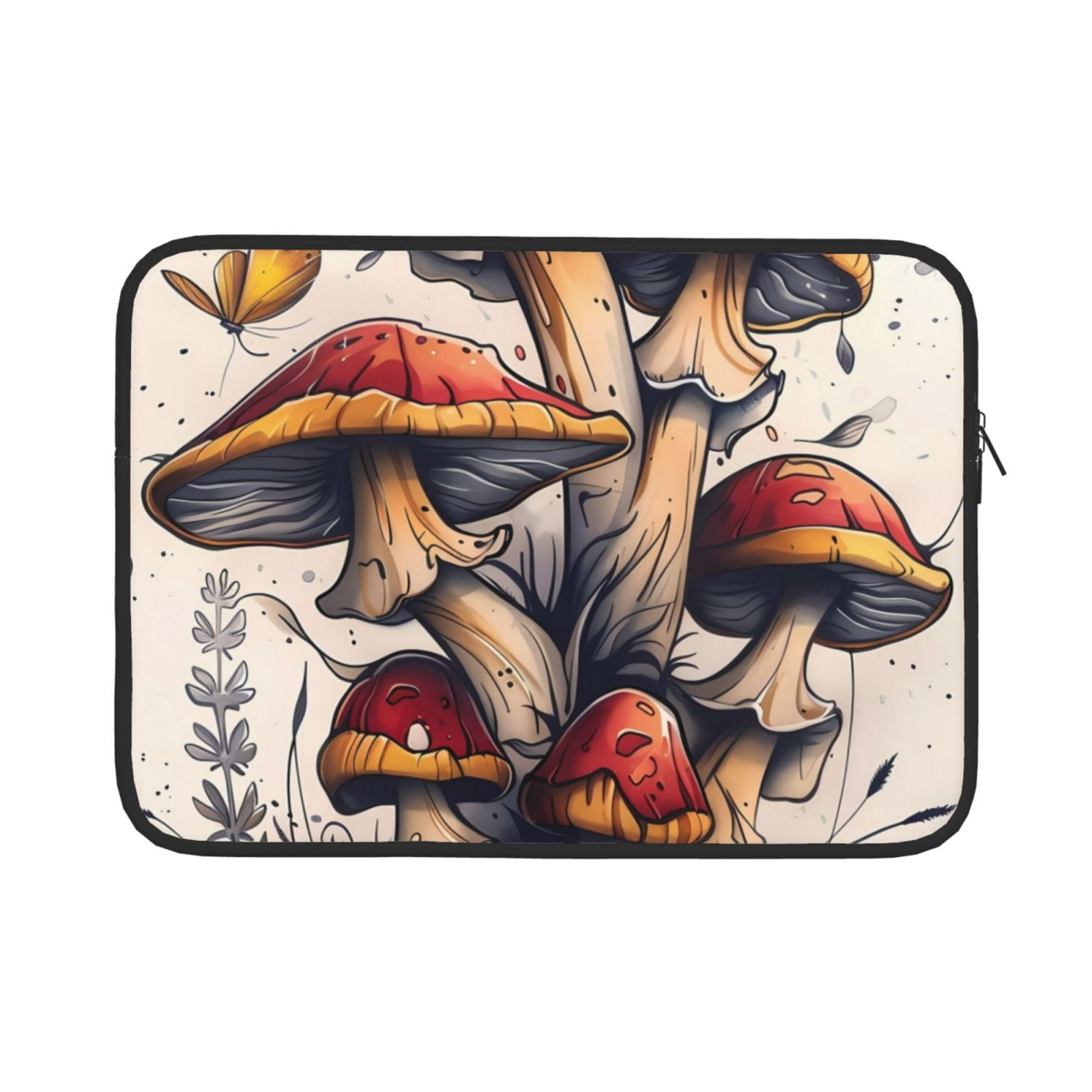 Pofeuu Cute Forest Mushrooms Print Laptop Carrying Case,13-15-Inch ...