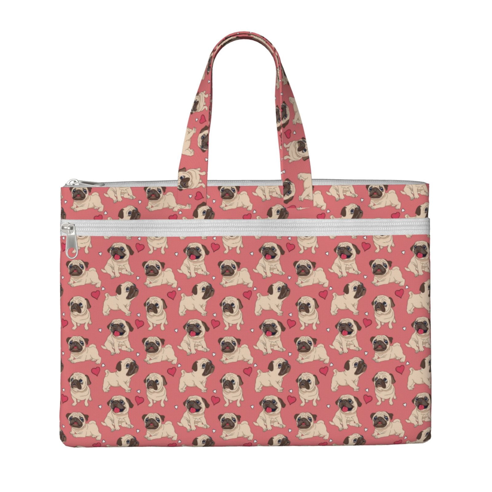 Pofeuu Cute French Bulldog Print Laptop Bag Carrying - Computer Bag ...