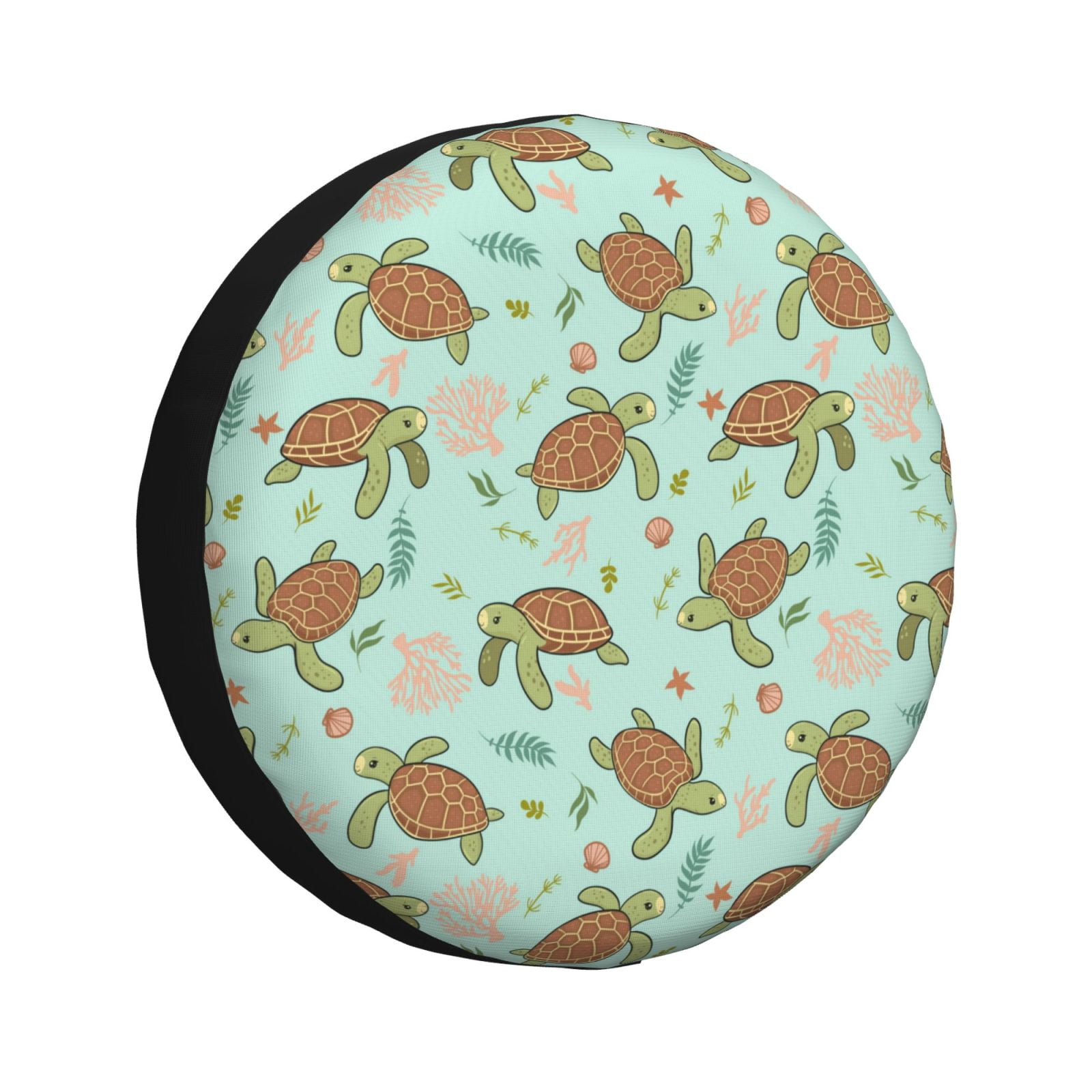 Pofeuu Cute Sea Turtles Print Spare Tire Wheel Cover for Car Truck SUV ...