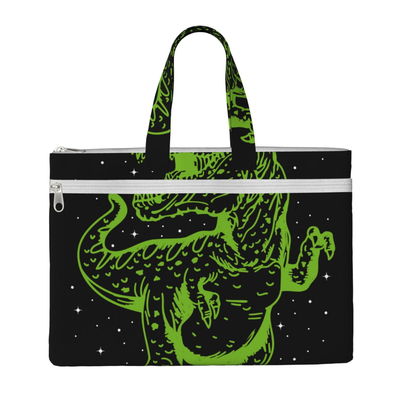 Pofeuu DINOSAUR IN SPACE Print Laptop Bag Carrying - Computer Bag ...