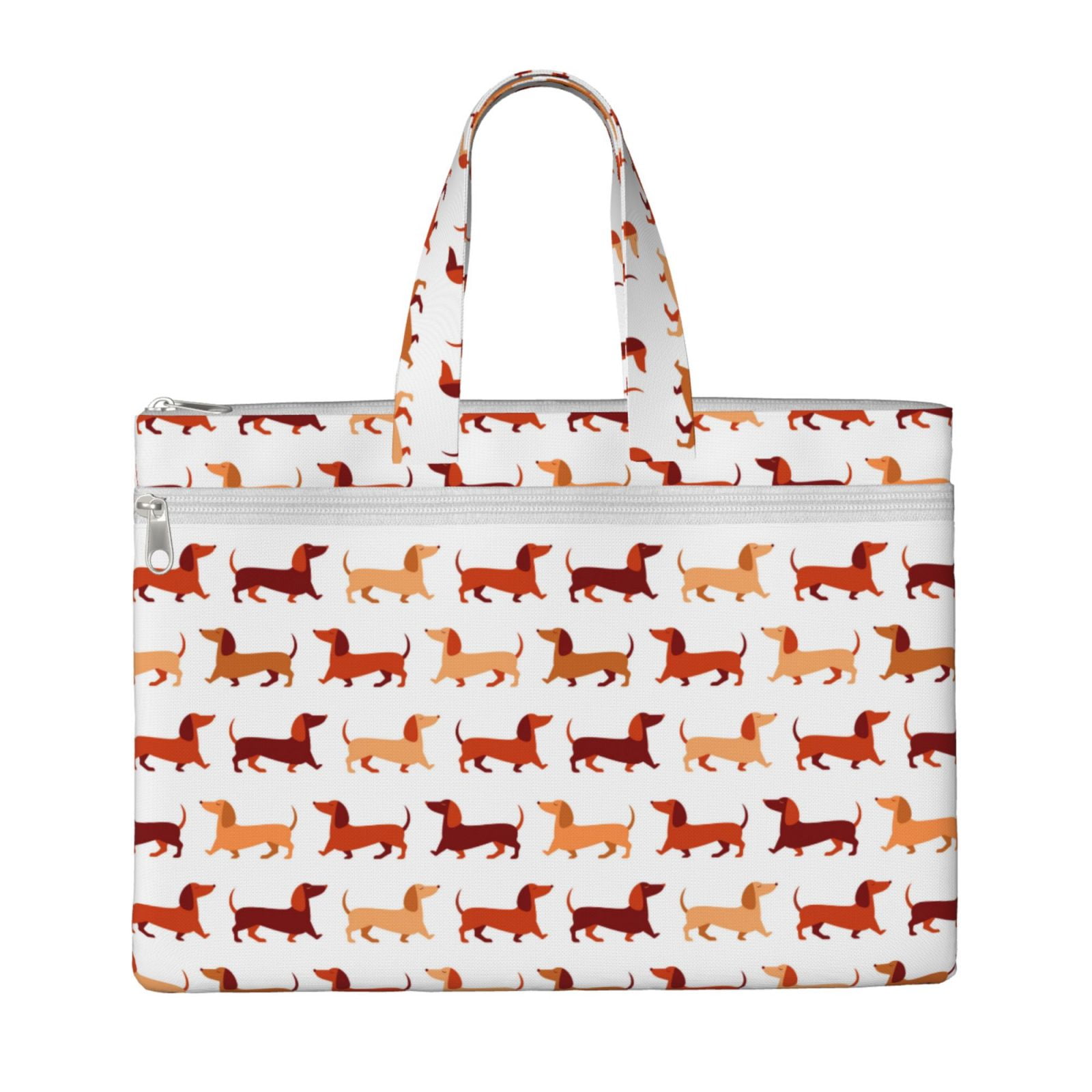 Pofeuu Dachshund Walking Print Laptop Bag Carrying - Computer Bag ...