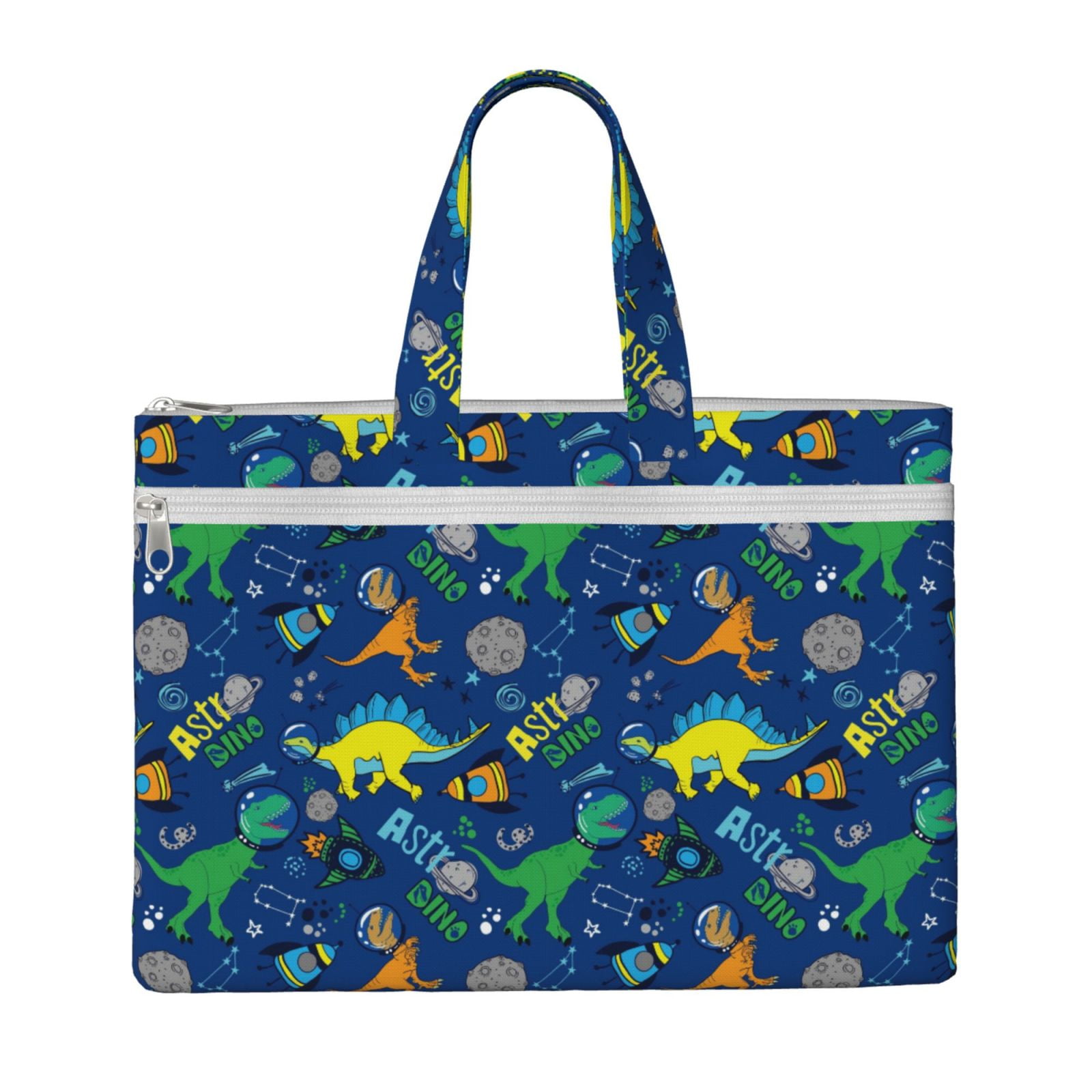 Pofeuu Dinosaur In Space Print Laptop Bag Carrying - Computer Bag ...