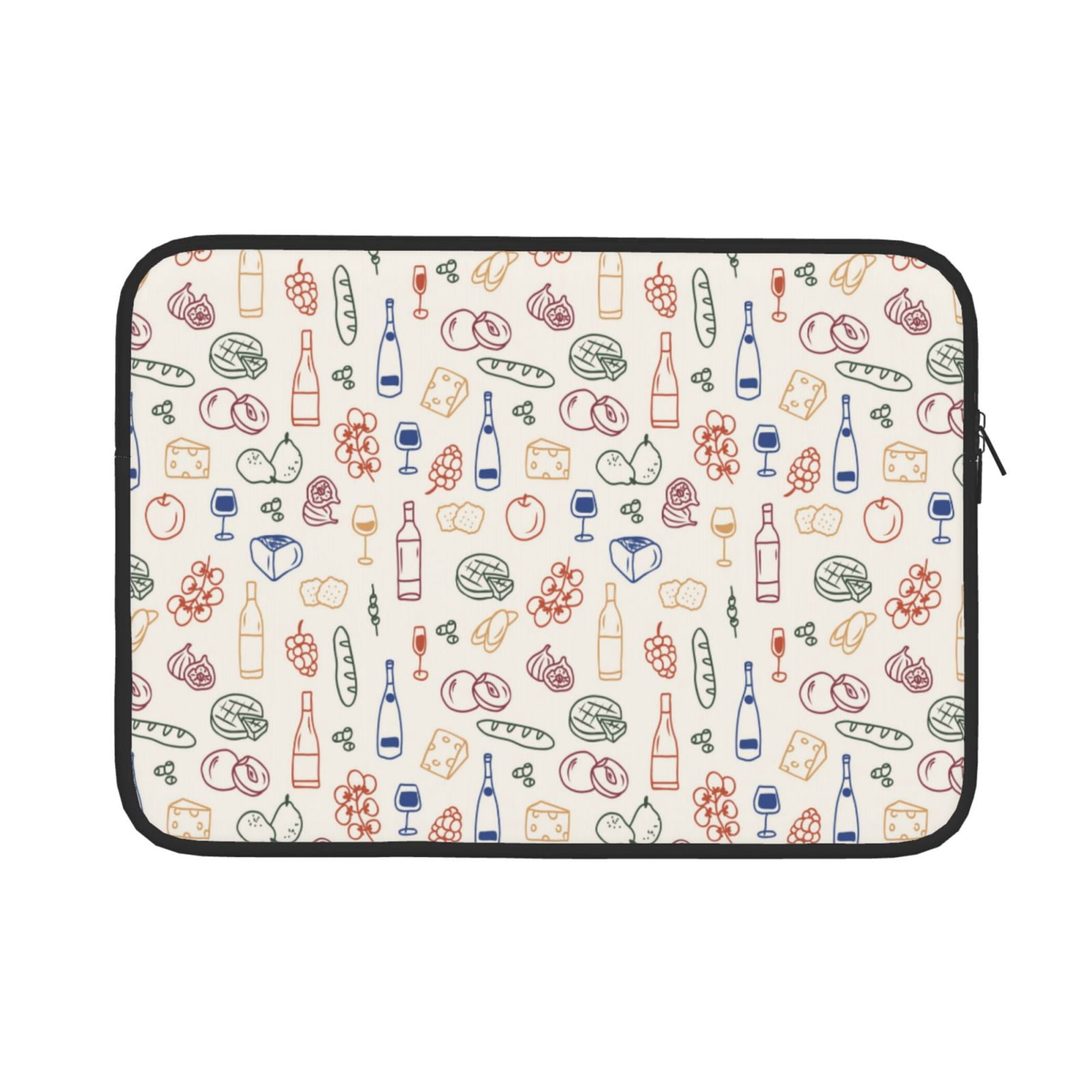 Pofeuu Doodle Wine Print Laptop Carrying Case,13-15-Inch Laptop and ...