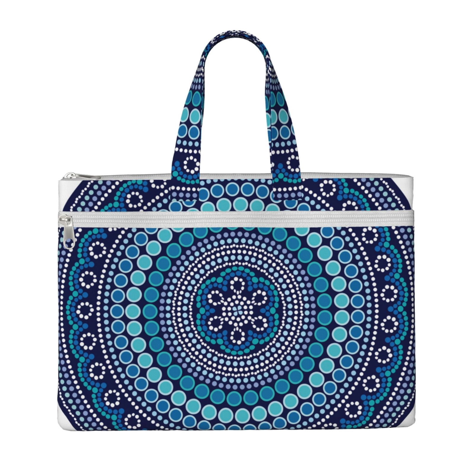 Pofeuu Dot Painting Print Laptop Bag Carrying - Computer Bag Laptop ...