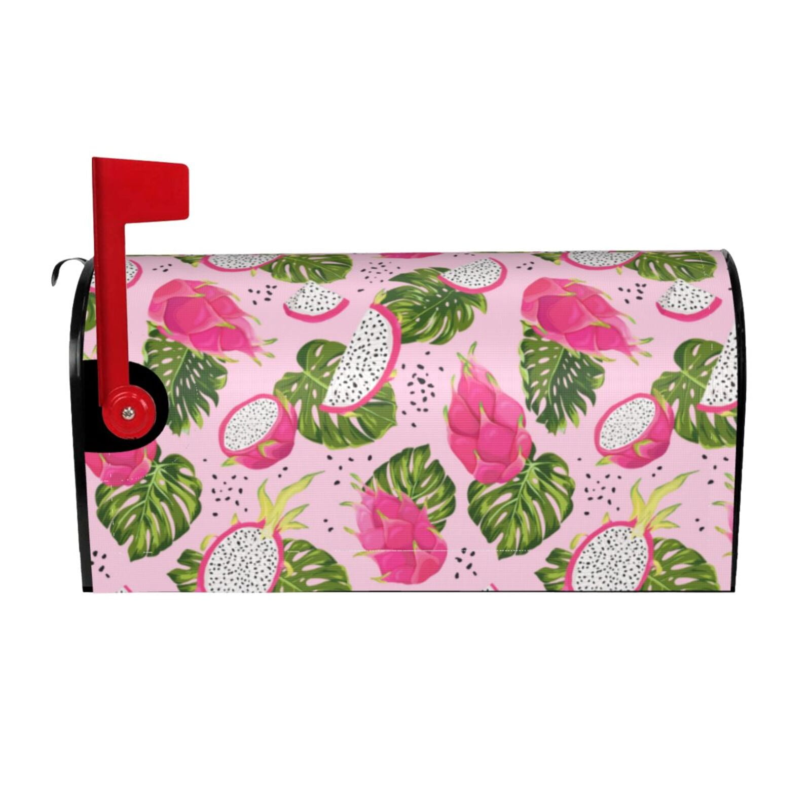Pofeuu Dragon Fruits Print Mailbox Covers Letterbox Cover Mailbox Wrap ...