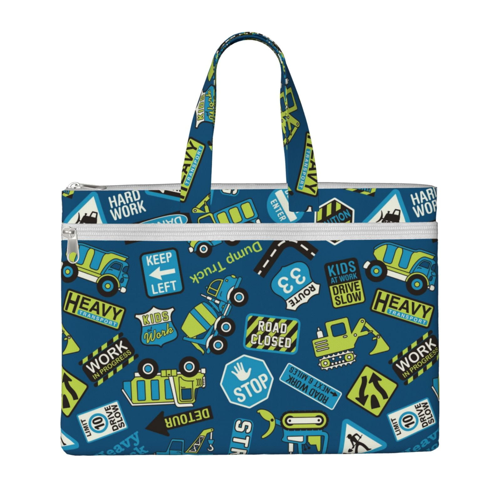 Pofeuu Dump Truck Print Laptop Bag Carrying - Computer Bag Laptop Case ...