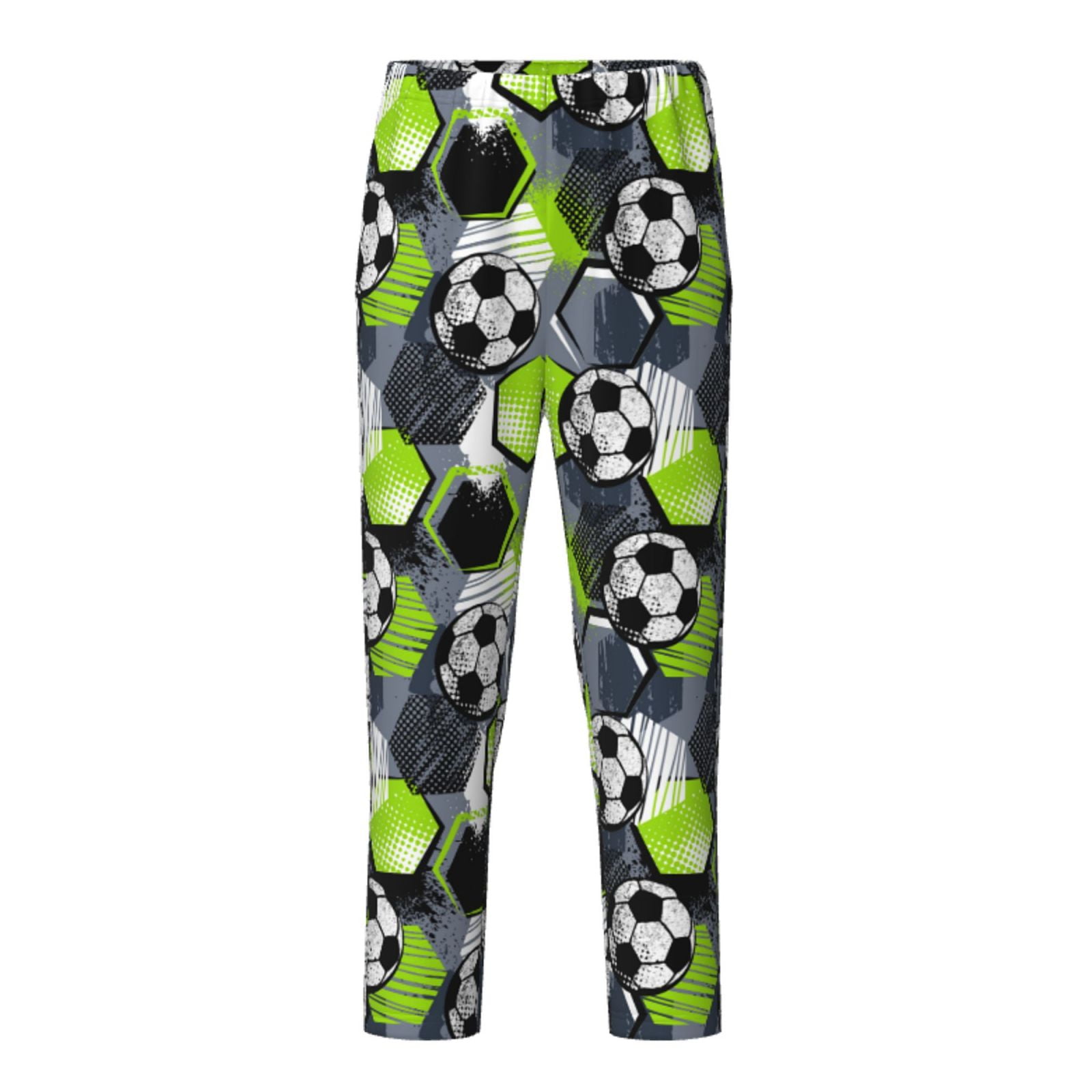 Pofeuu Football Print Teenagers' Pajama Pants, Soft Lounge Pajama Pants ...