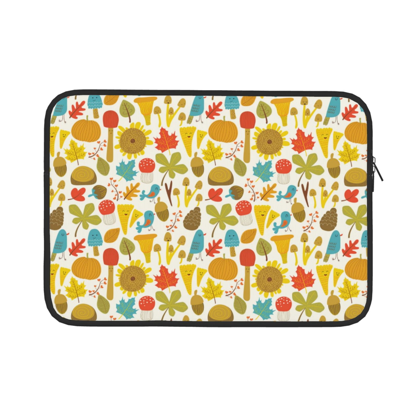 Pofeuu Forest Mushrooms Print Laptop Carrying Case,13-15-Inch Laptop ...