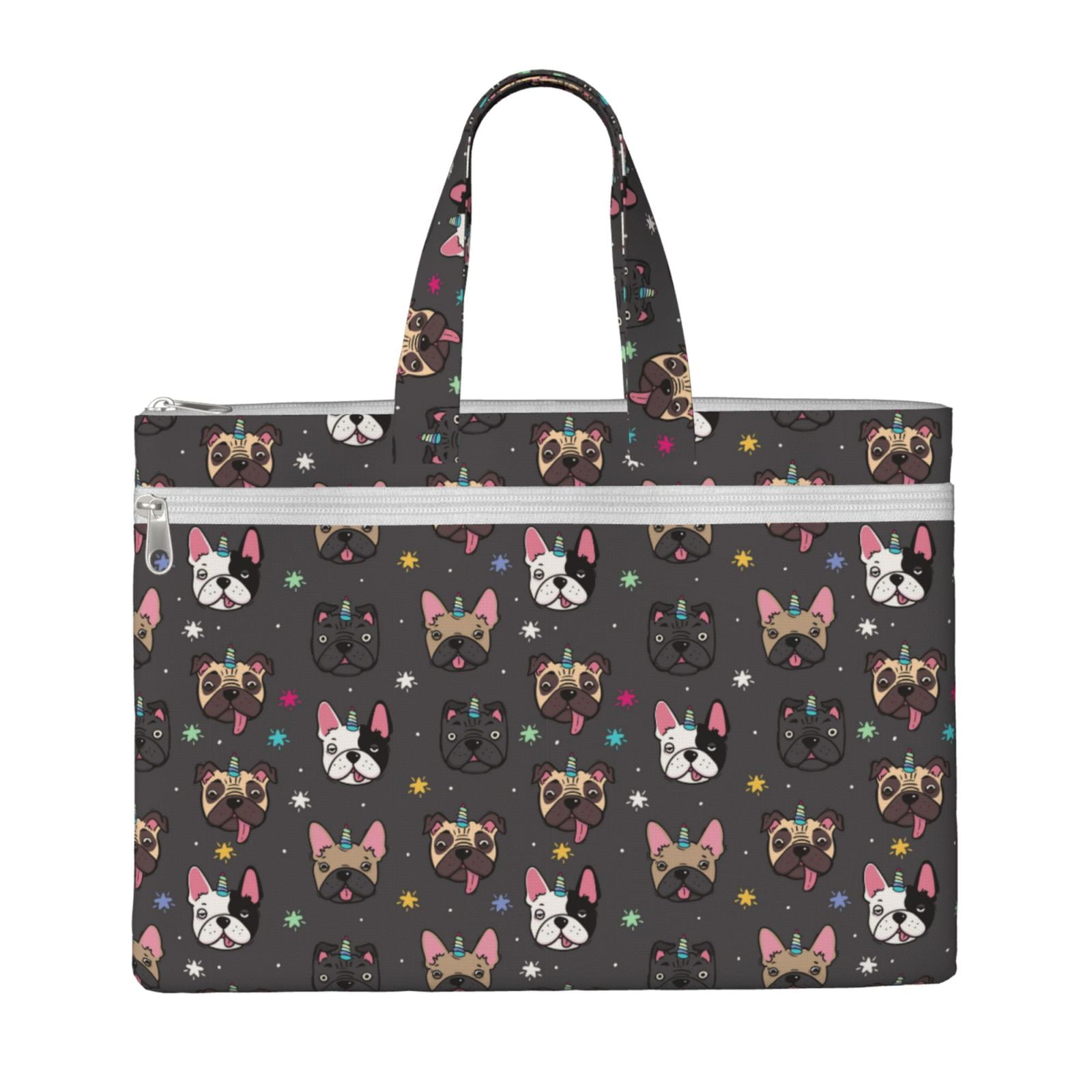 Pofeuu French Bulldogs Print Laptop Bag Carrying - Computer Bag Laptop ...