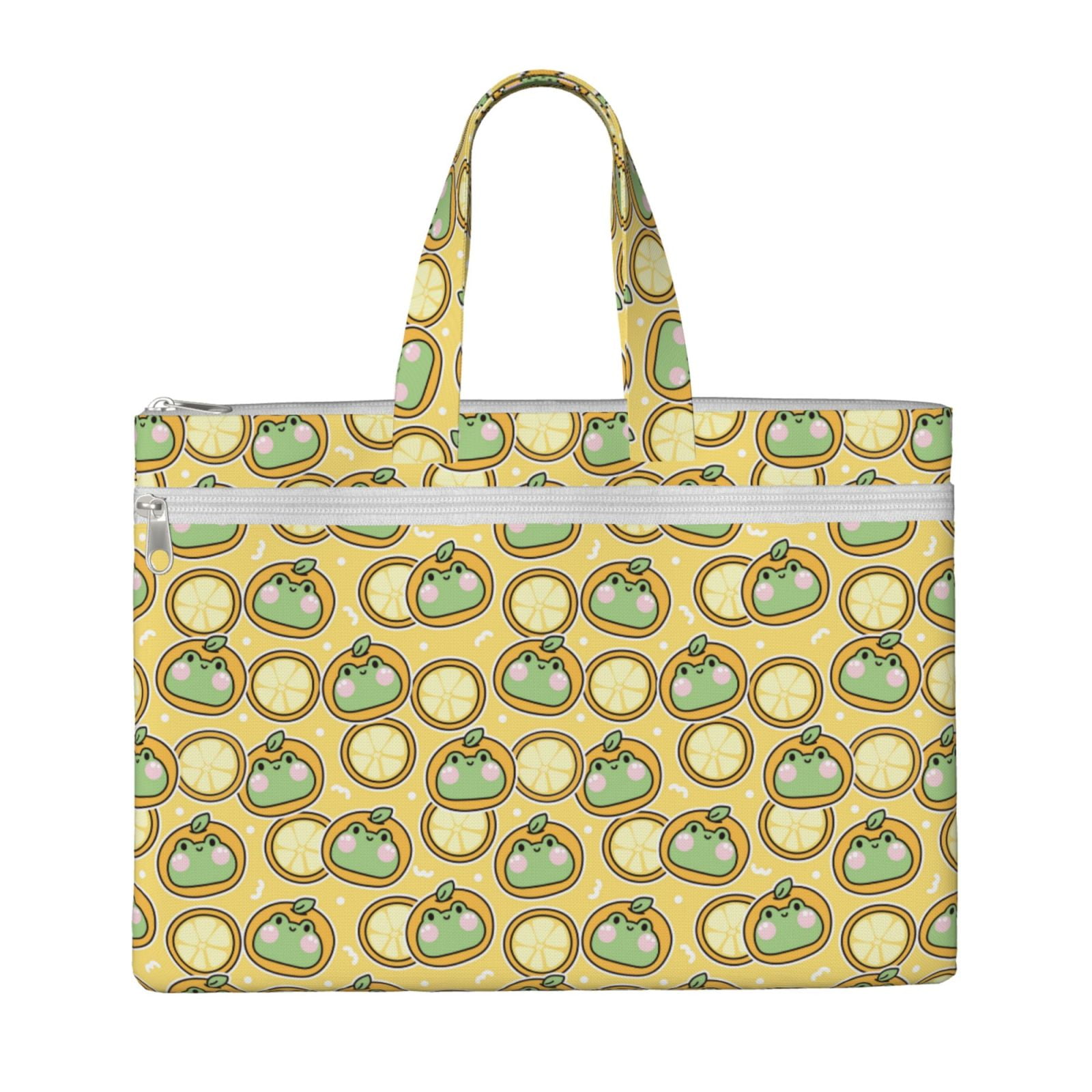 Pofeuu Frog In Orange Hat Print Laptop Bag Carrying - Computer Bag ...