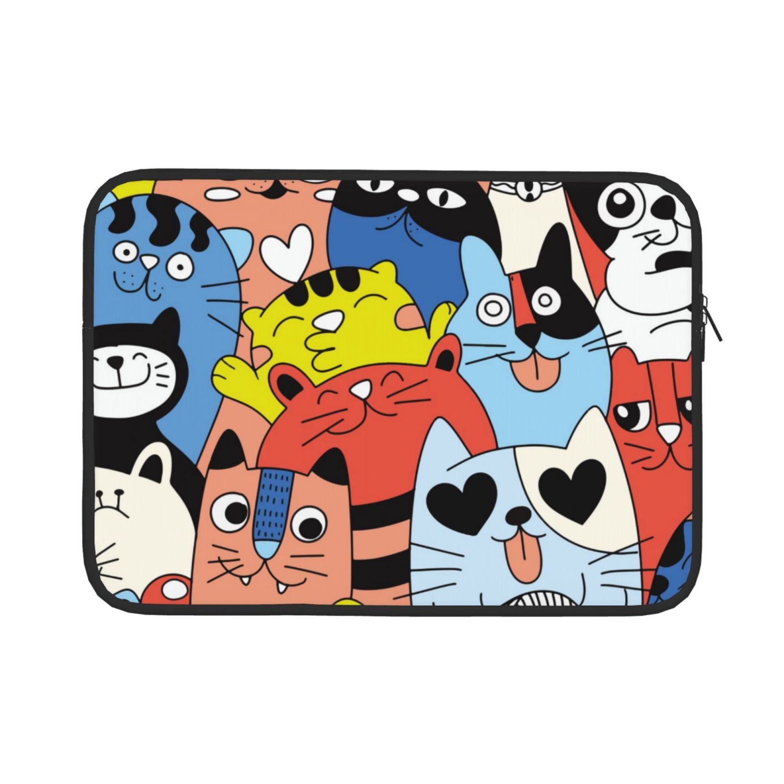 Pofeuu Funny Cats Print Laptop Carrying Case,13-15-Inch Laptop and ...