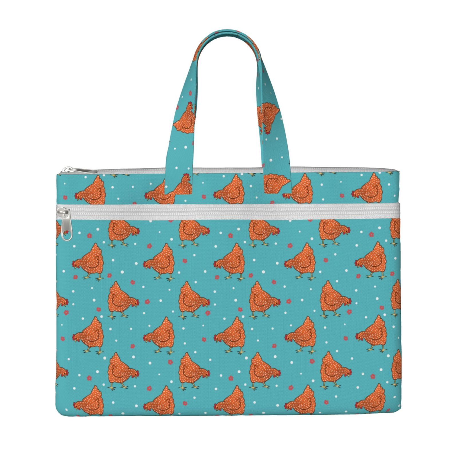 Pofeuu Funny Chicken Print Laptop Bag Carrying - Computer Bag Laptop ...