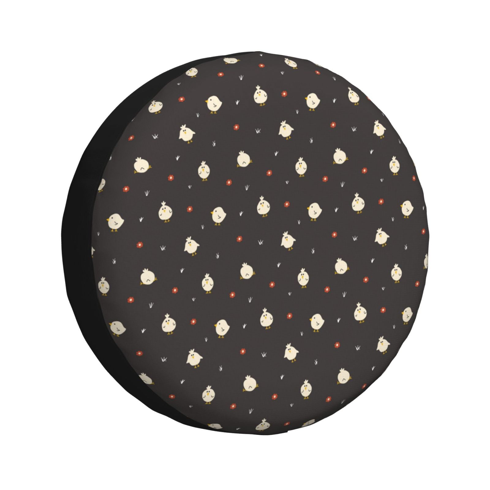 Pofeuu Funny Chicken Print Spare Tire Wheel Cover for Car Truck SUV ...