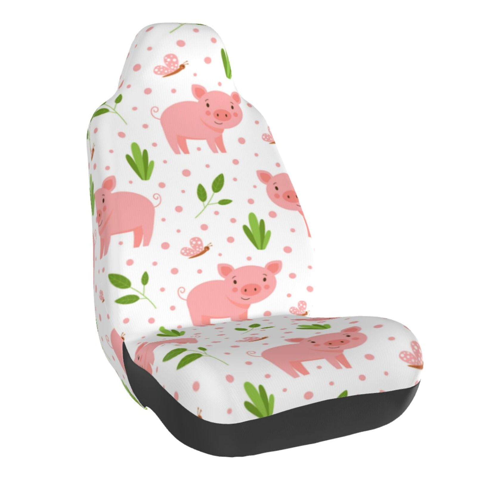 Pofeuu Funny Little Pigs Print Automotive Car Seat Covers Flat Cloth ...