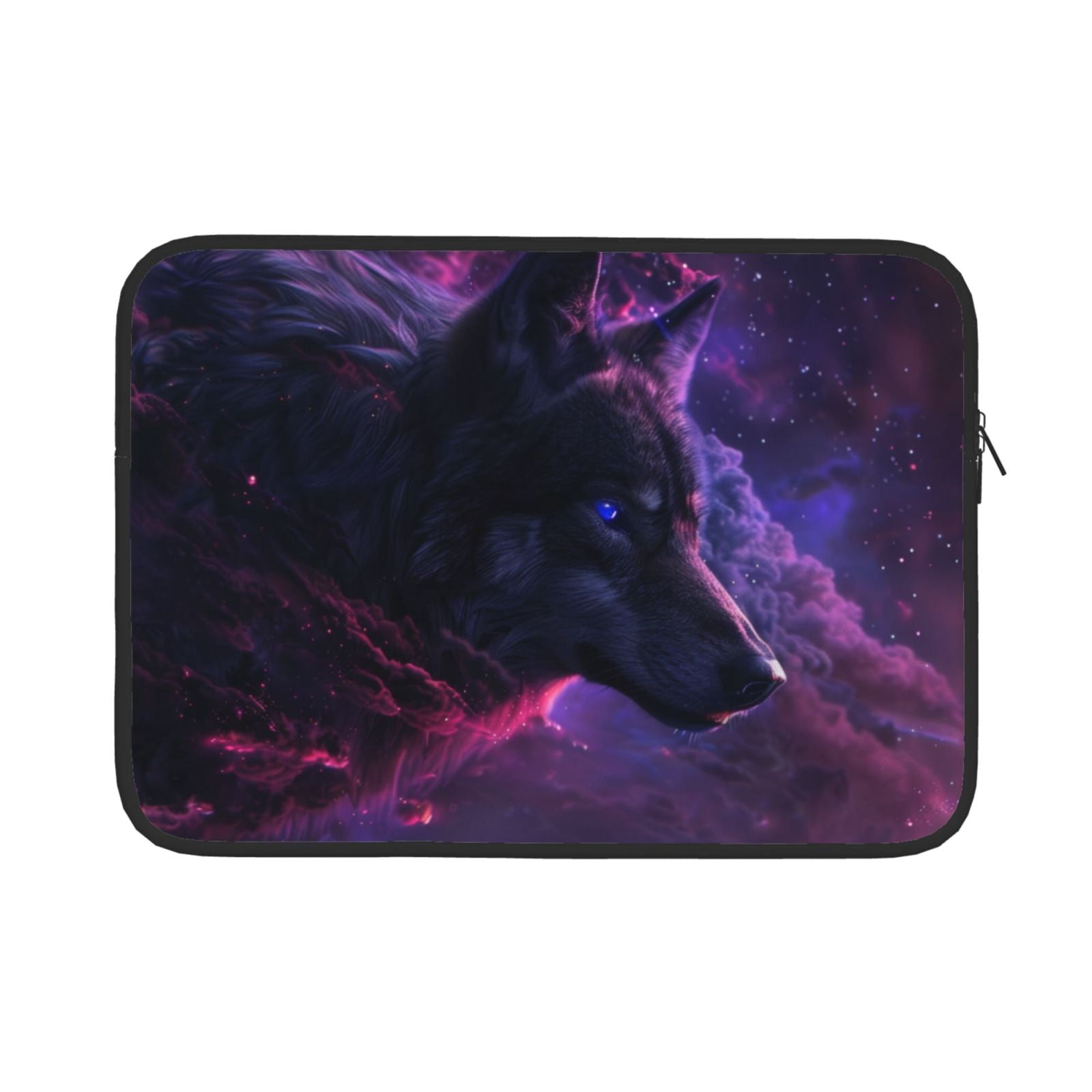Pofeuu Galactic Wolf Stare Print Laptop Carrying Case,13-15-Inch Laptop ...